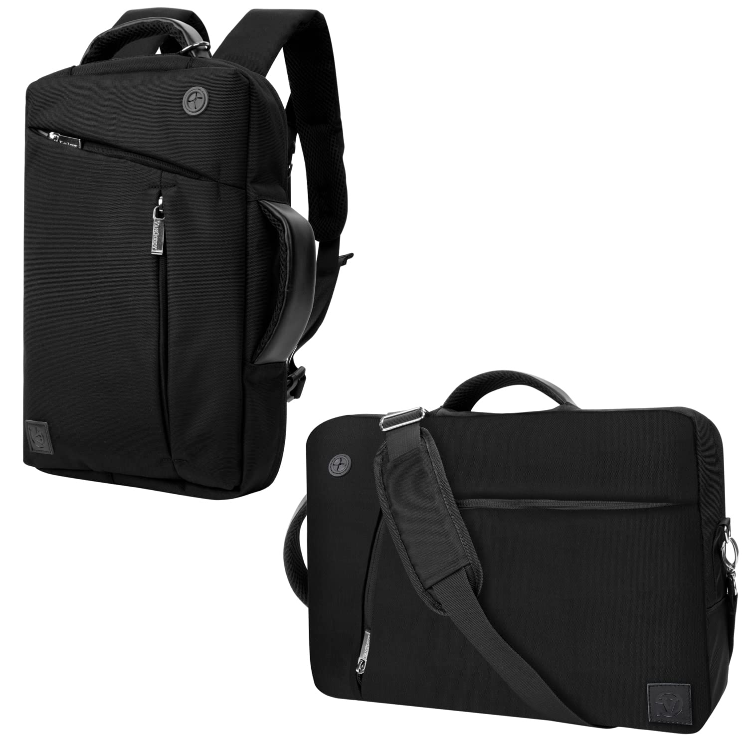 Vangoddy Slate 3-in-1 Universal 17.3 17-inch Laptop Backpack Shoulder Bag Briefcase (Blue)
