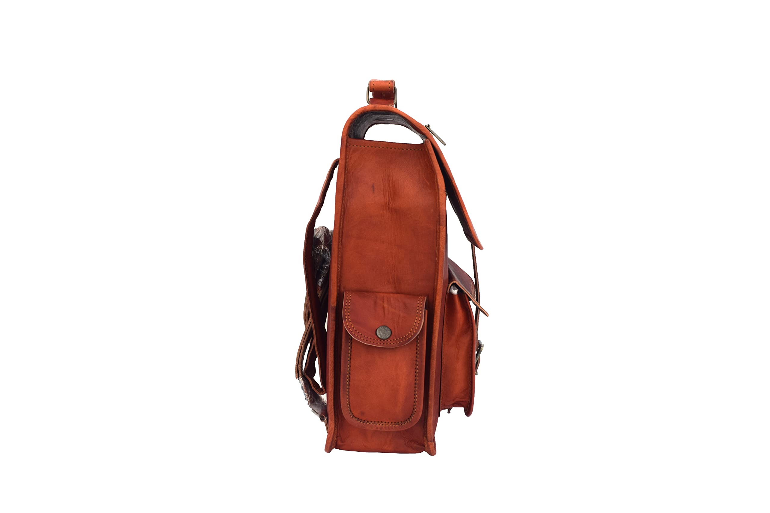 Vintage Leather Laptop Backpack 13 Inch MacBook Pro/Air Bag Rucksack Shoulder Bag