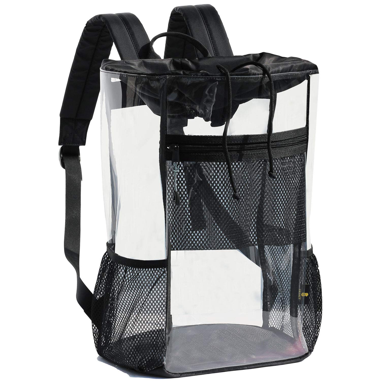 Clear Backpack Drawstring Backpack Transparent Backpack Stadium Approved Clear Bag Unisex