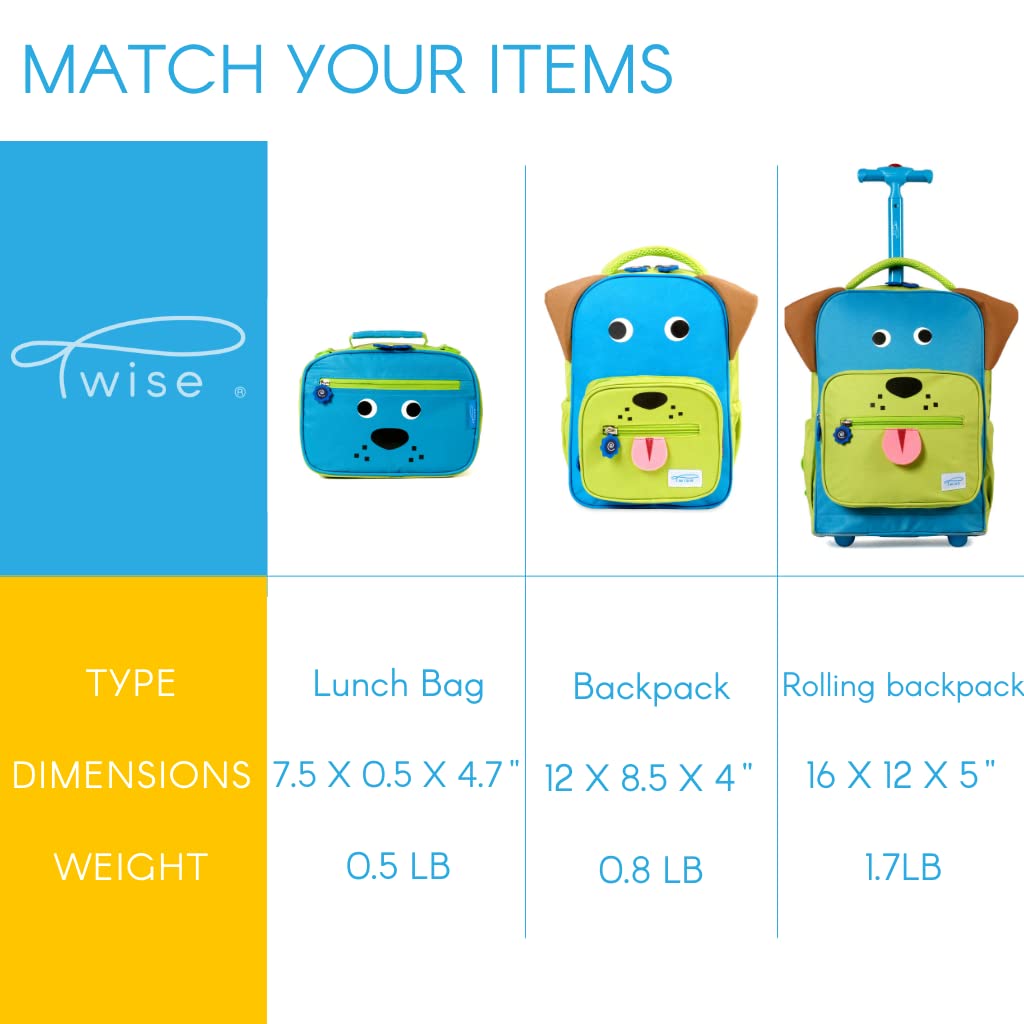 TWISE SIDE-KICK PRESCHOOL BACKPACK FOR KIDS AND TODDLERS (PUP)