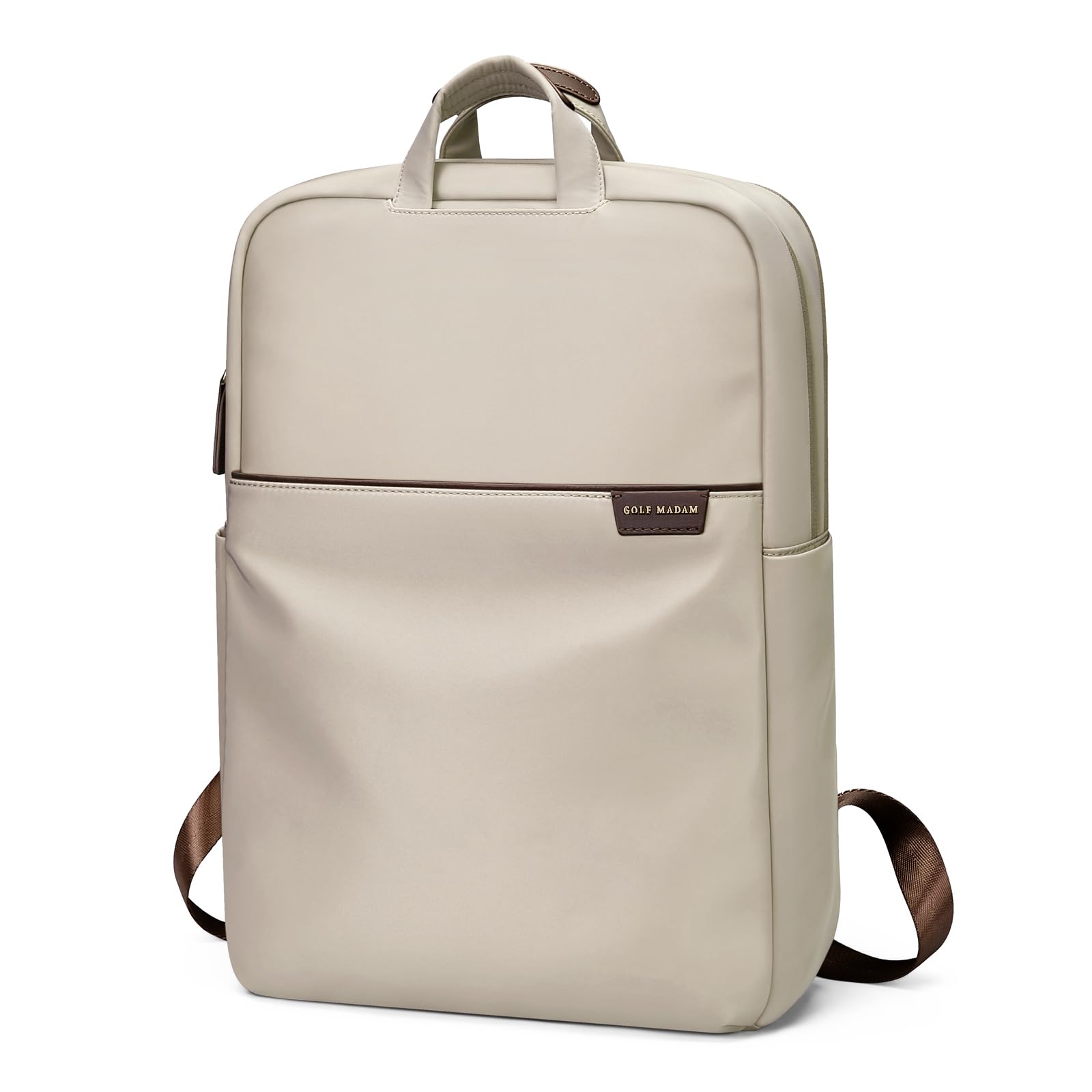 GOLF SUPAGS Laptop Backpack Anti Theft Slim Travel Backpack for Women Water Resistant College Bookbag Fits 15 Inch Thin Notebook