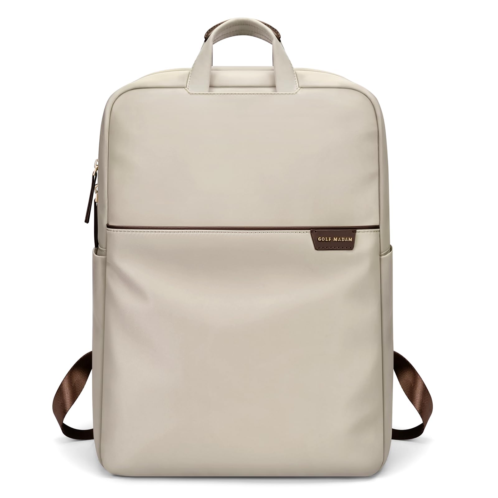 GOLF SUPAGS Laptop Backpack Anti Theft Slim Travel Backpack for Women Water Resistant College Bookbag Fits 15 Inch Thin Notebook
