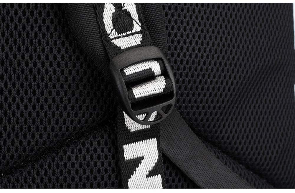 jupkem Hawkins Middle School AV Club College USB Charging Backpack Laptop Bag Travel Bookbag Daypack (balck)