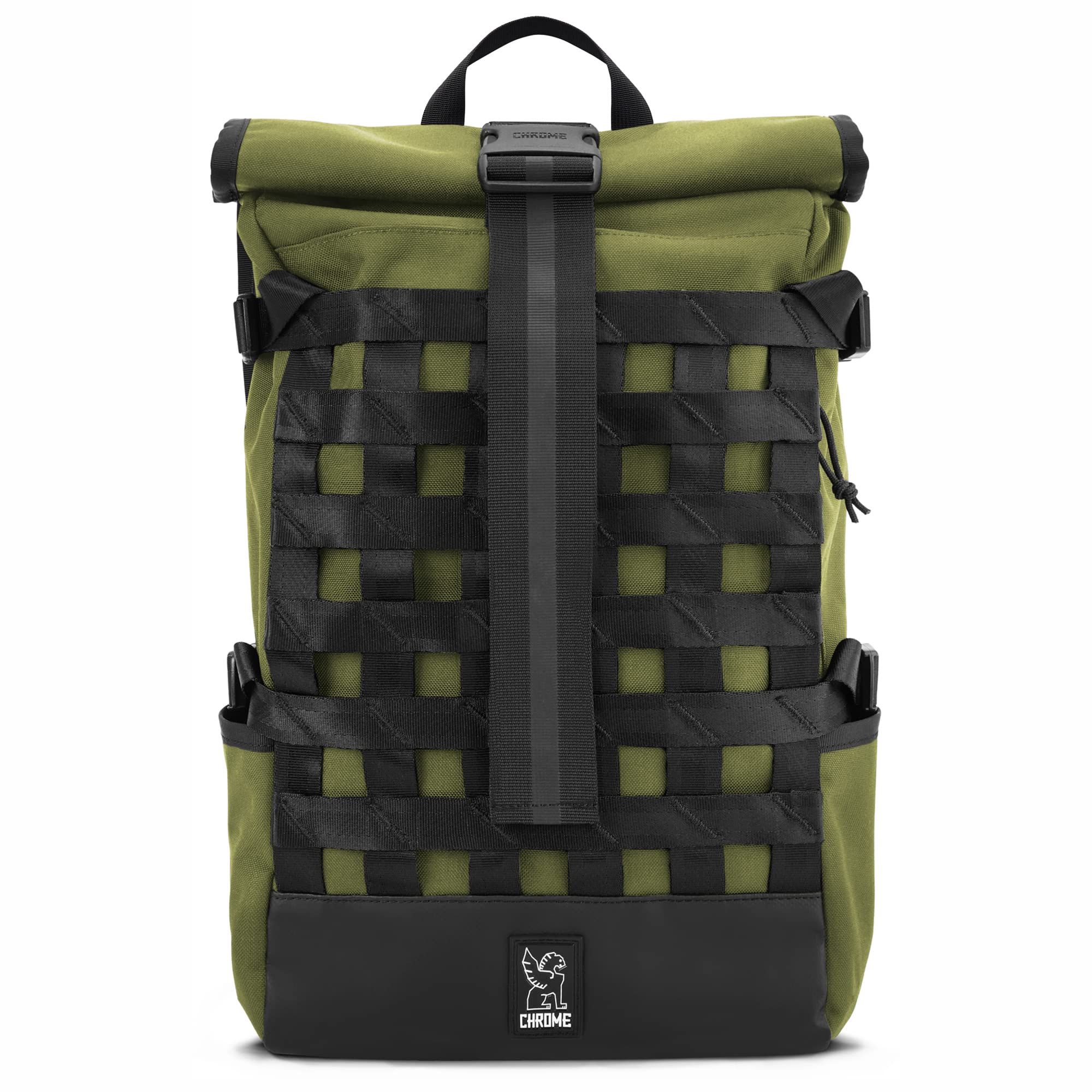 Chrome Industries Barrage Cargo Laptop Backpack Olive Branch