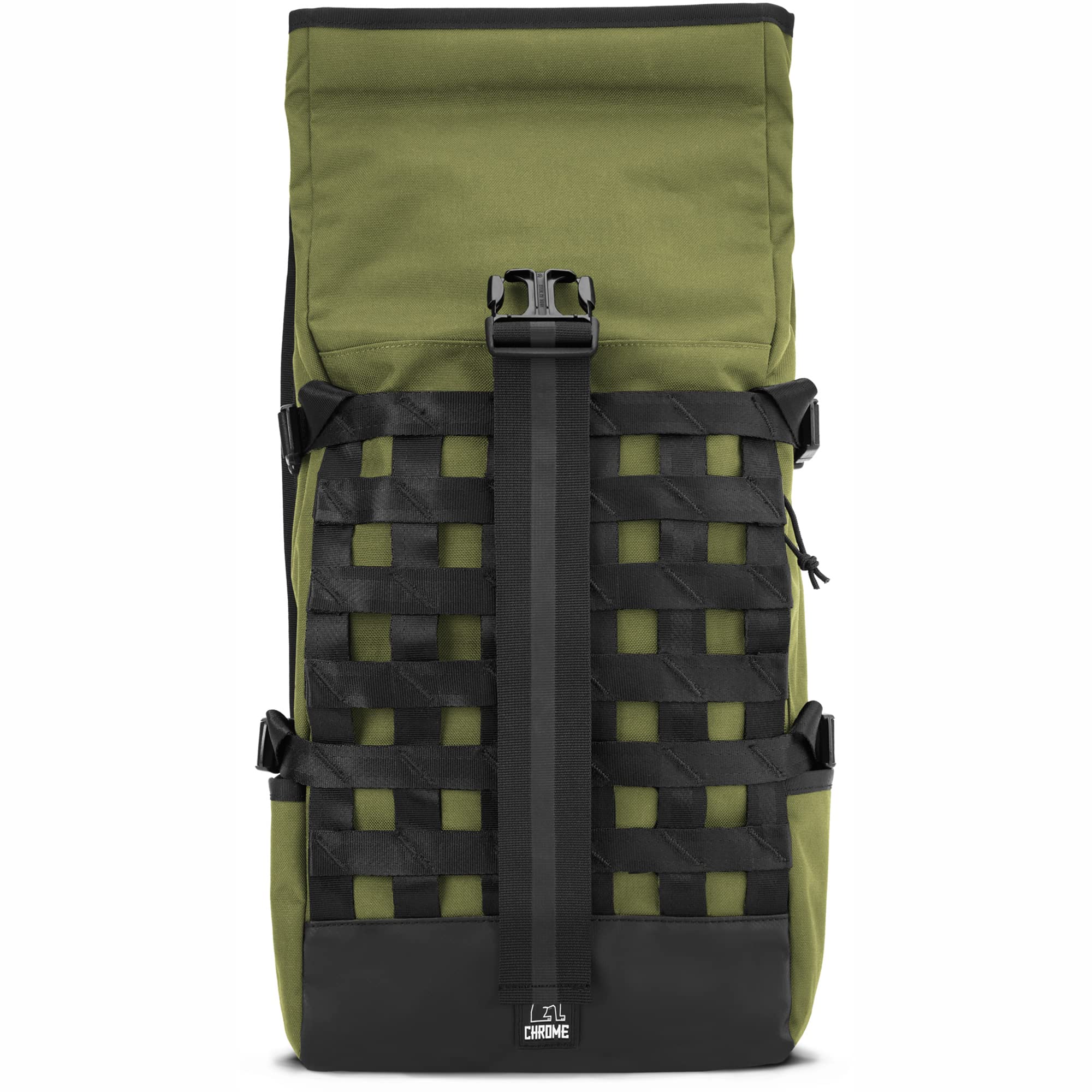 Chrome Industries Barrage Cargo Laptop Backpack Olive Branch