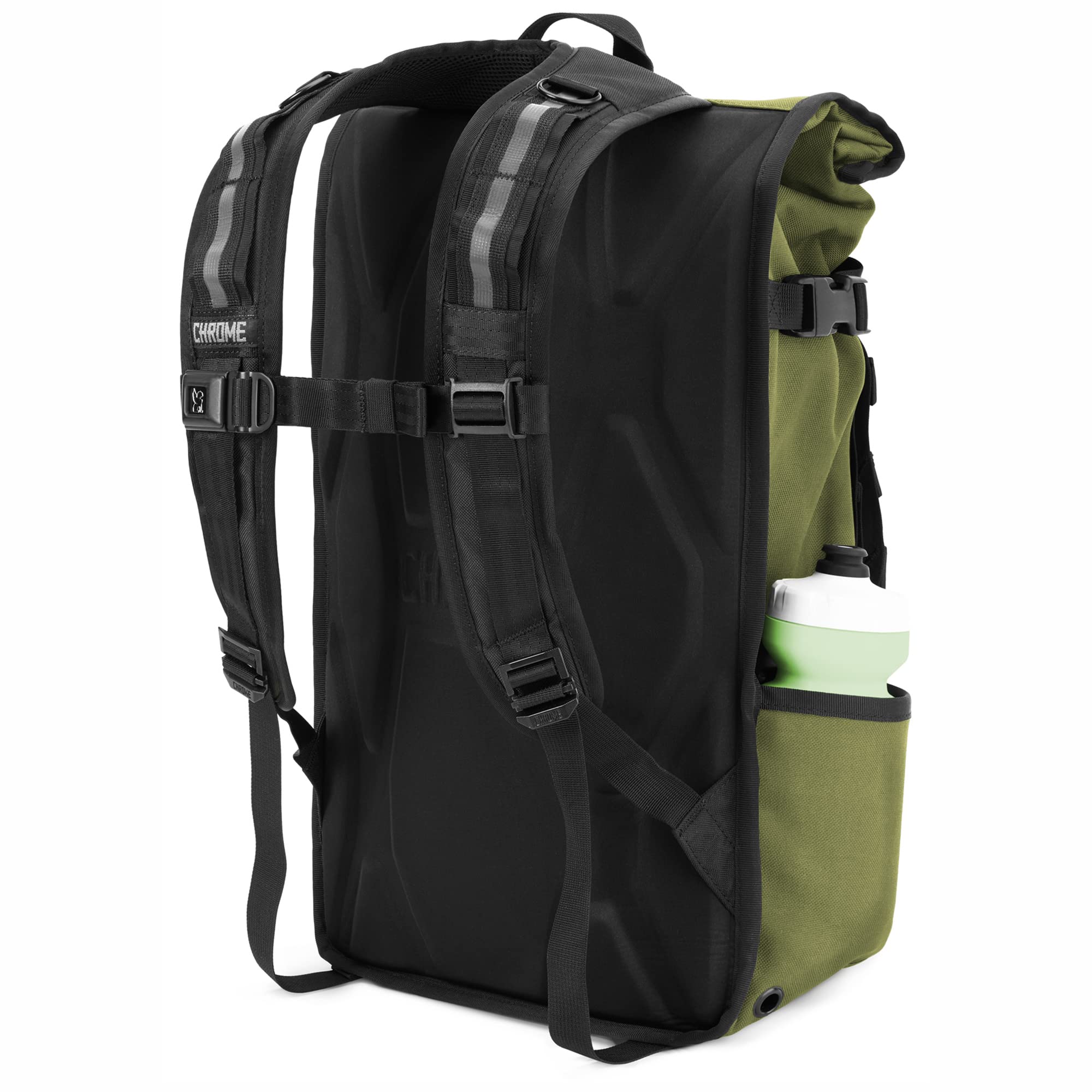 Chrome Industries Barrage Cargo Laptop Backpack Olive Branch