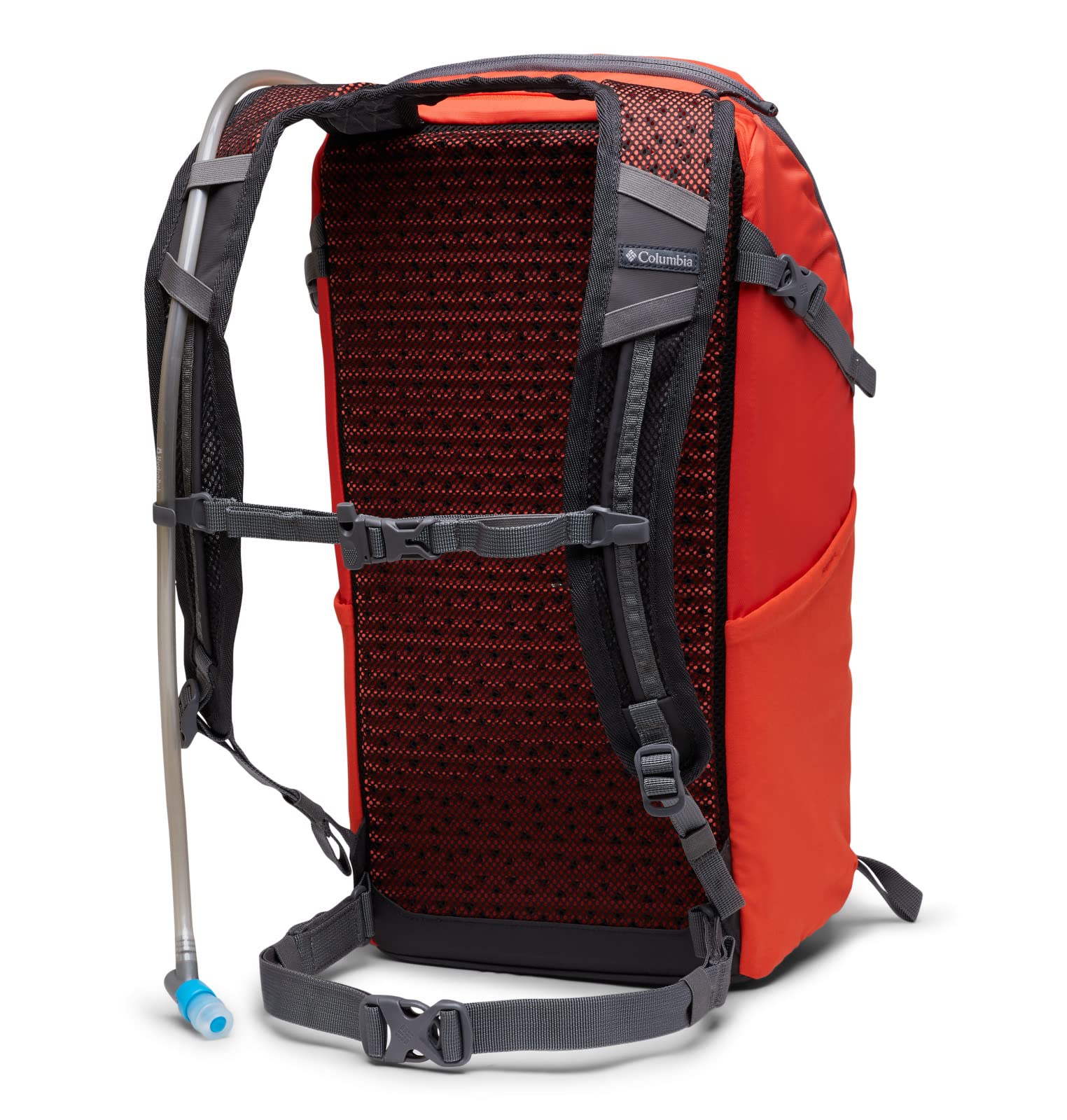 Columbia Unisex Maxtrail 22L Backpack With Reservoir, Red Quartz/Shark, One Size