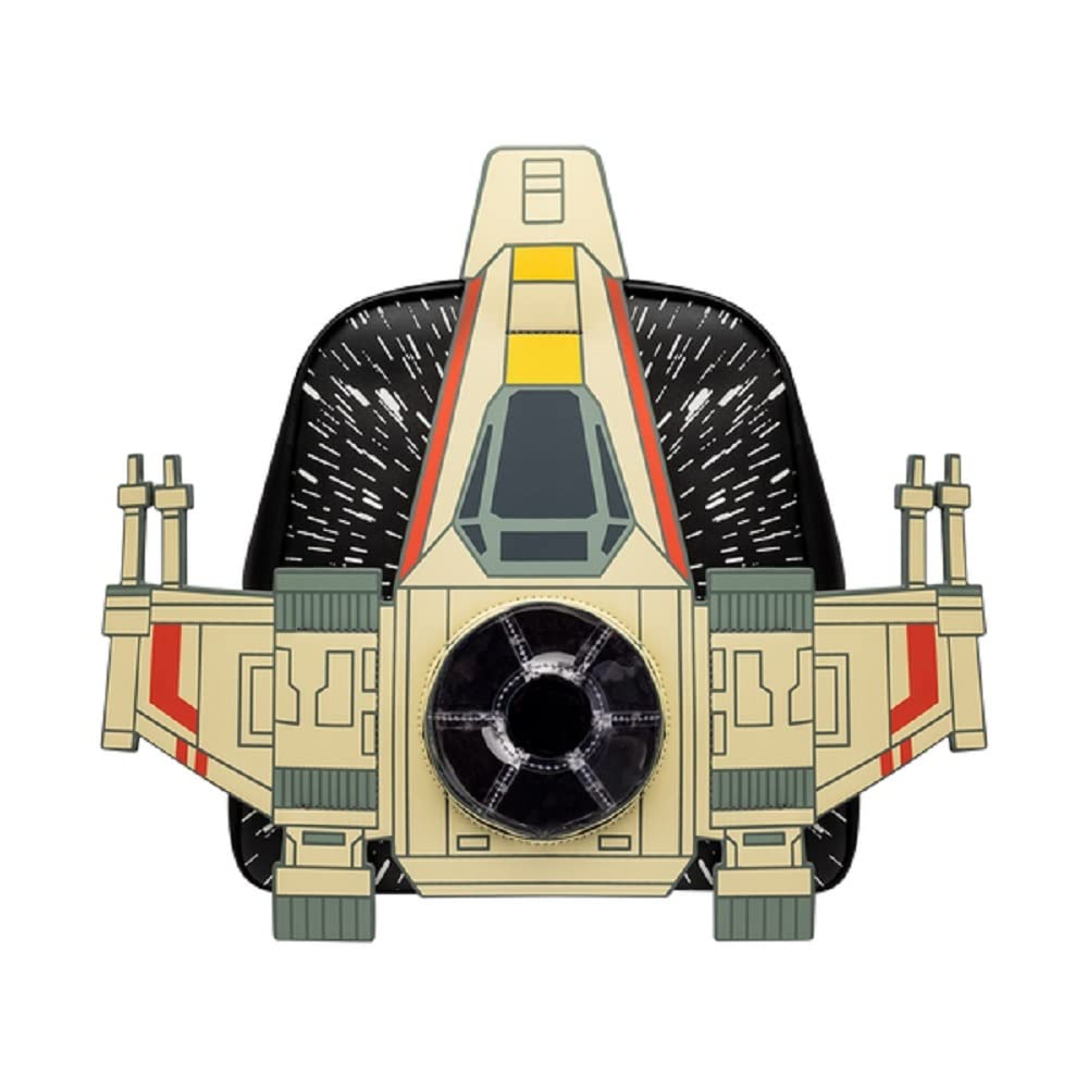Loungefly Star Wars: R2-D2 X-Wing Backpack (Star Wars Celebration 2022 Convention Exclusive), Multicolour, One size