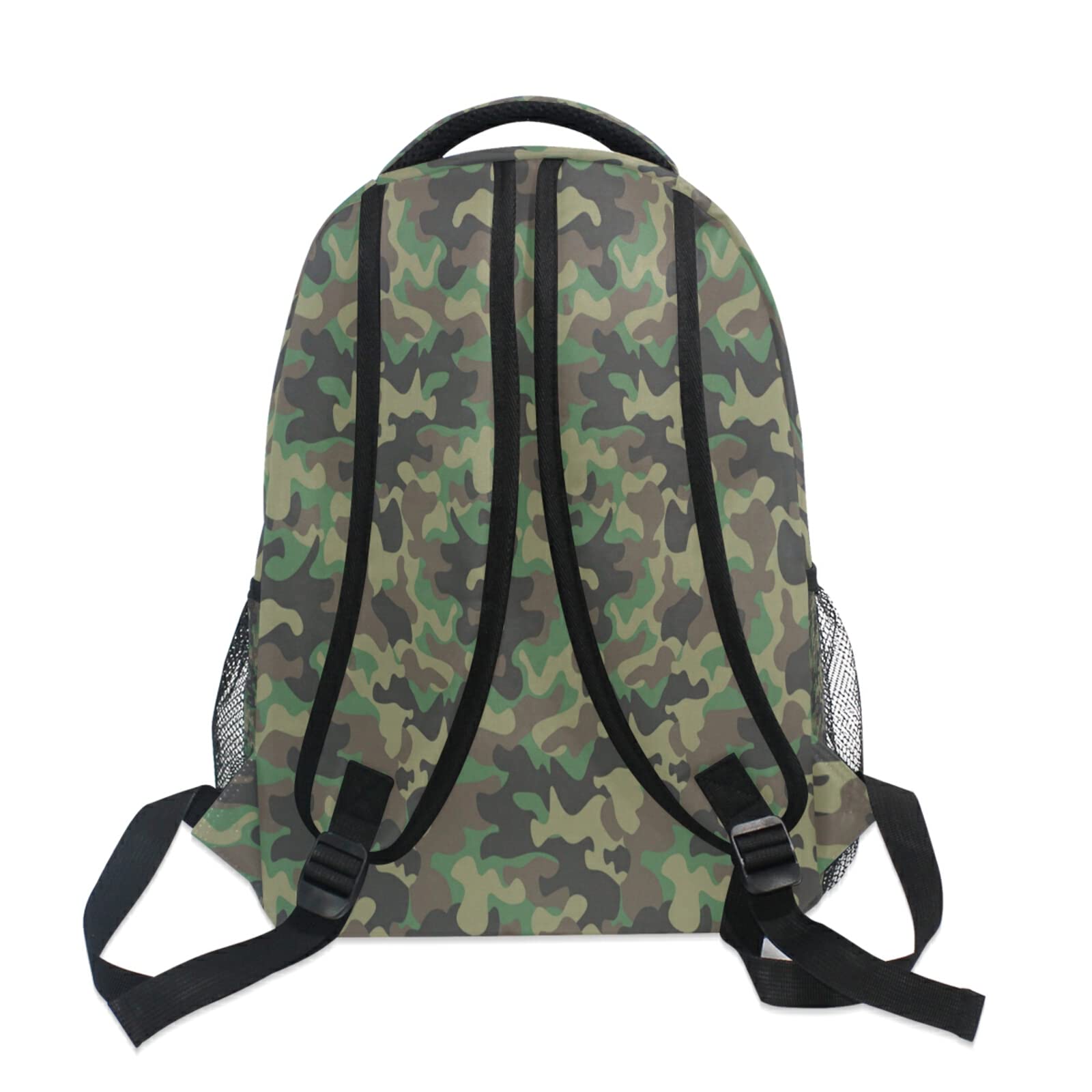 Gothic Skull Rose Flower Backpacks College School Bag Shoulder Casual Travel Daypack Hiking Camping