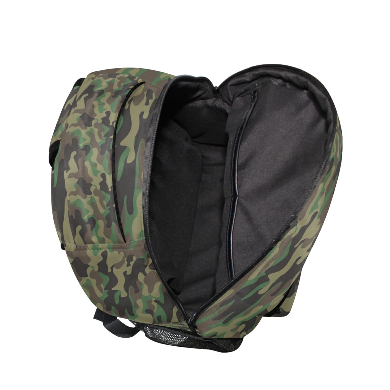 Gothic Skull Rose Flower Backpacks College School Bag Shoulder Casual Travel Daypack Hiking Camping