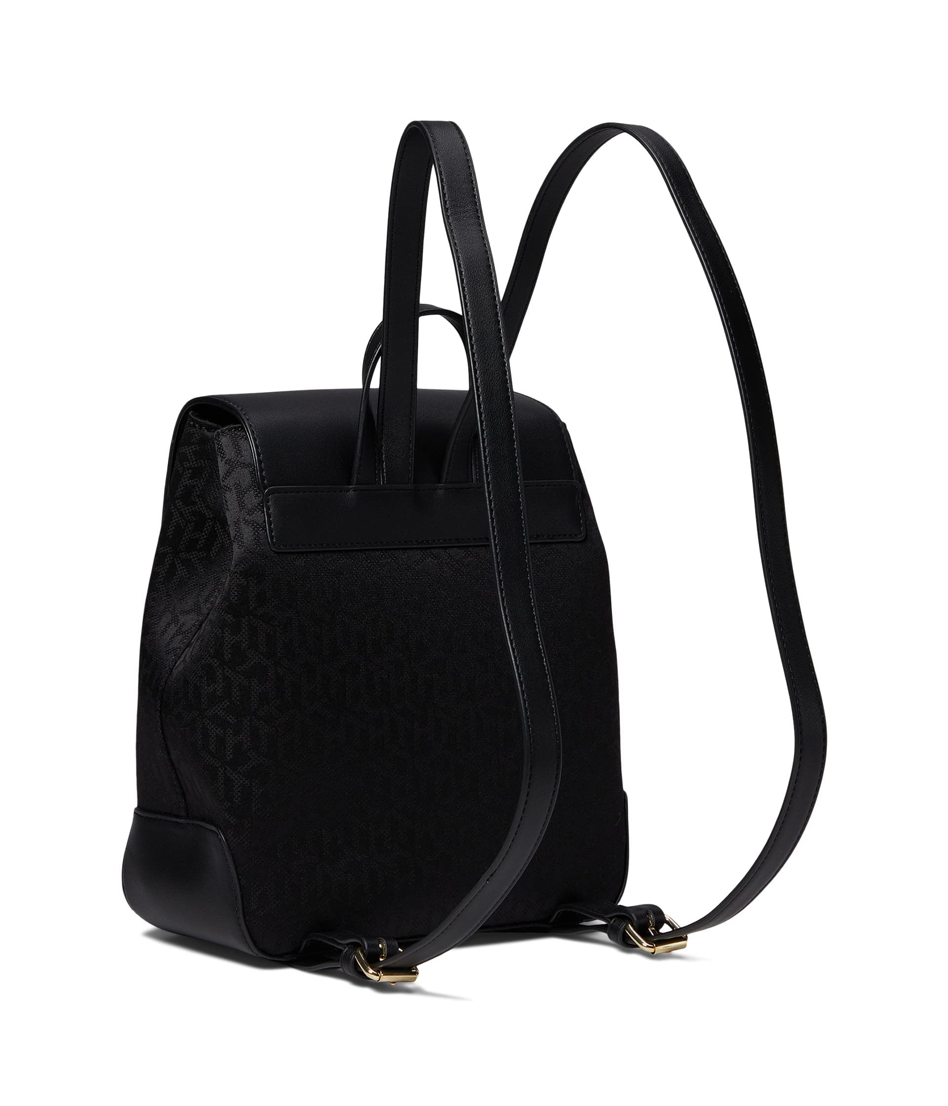 Tommy Hilfiger Sutton Flap Backpack Jacquard Black Tonal/Black One Size