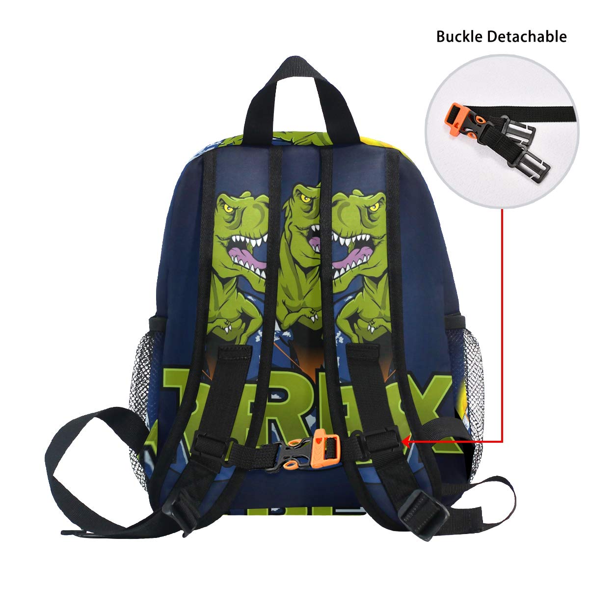 Dinosaur The Planet Toddler Backpack for Preschool Kids Boy Girls Age 3-7