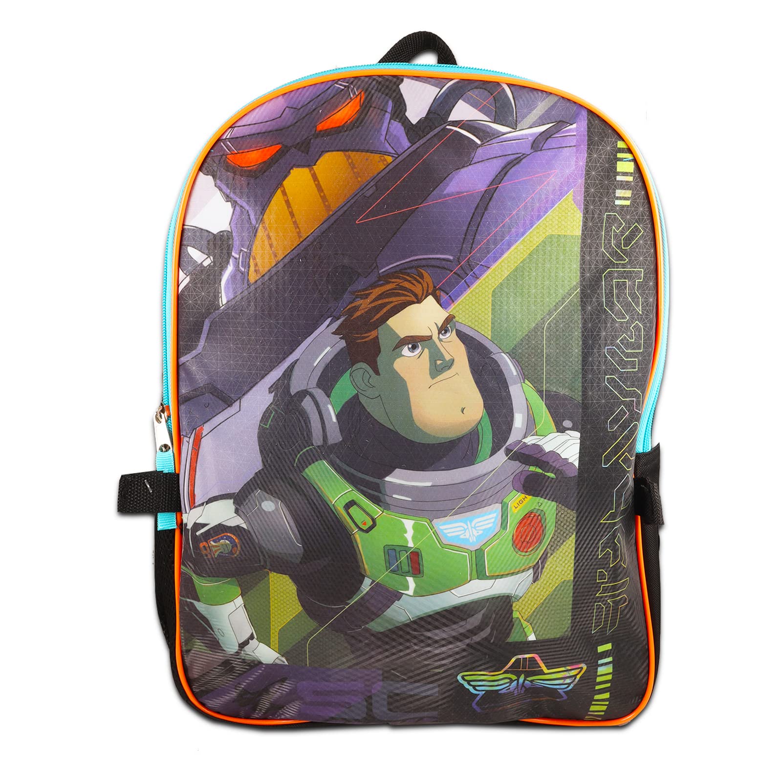 Disney Bundle Buzz Lightyear Backpack with Lunch Box Set - Lightyear Backpack for Boys Bundle with Insulated Lunch Bag, Water Bottle, Buzz Lightyear backpack toddler