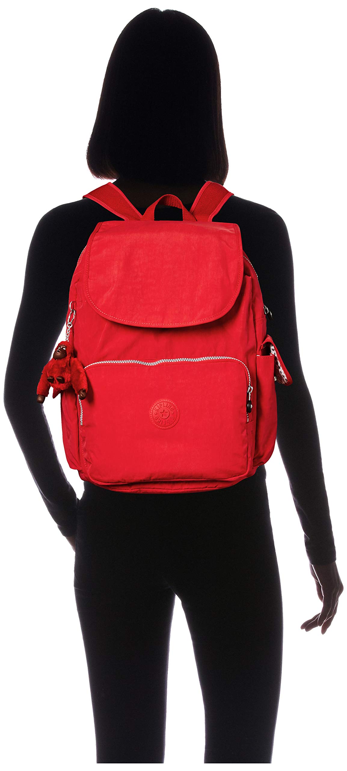 KIPLING(キプリング) Women Backpack, Vibrant Red