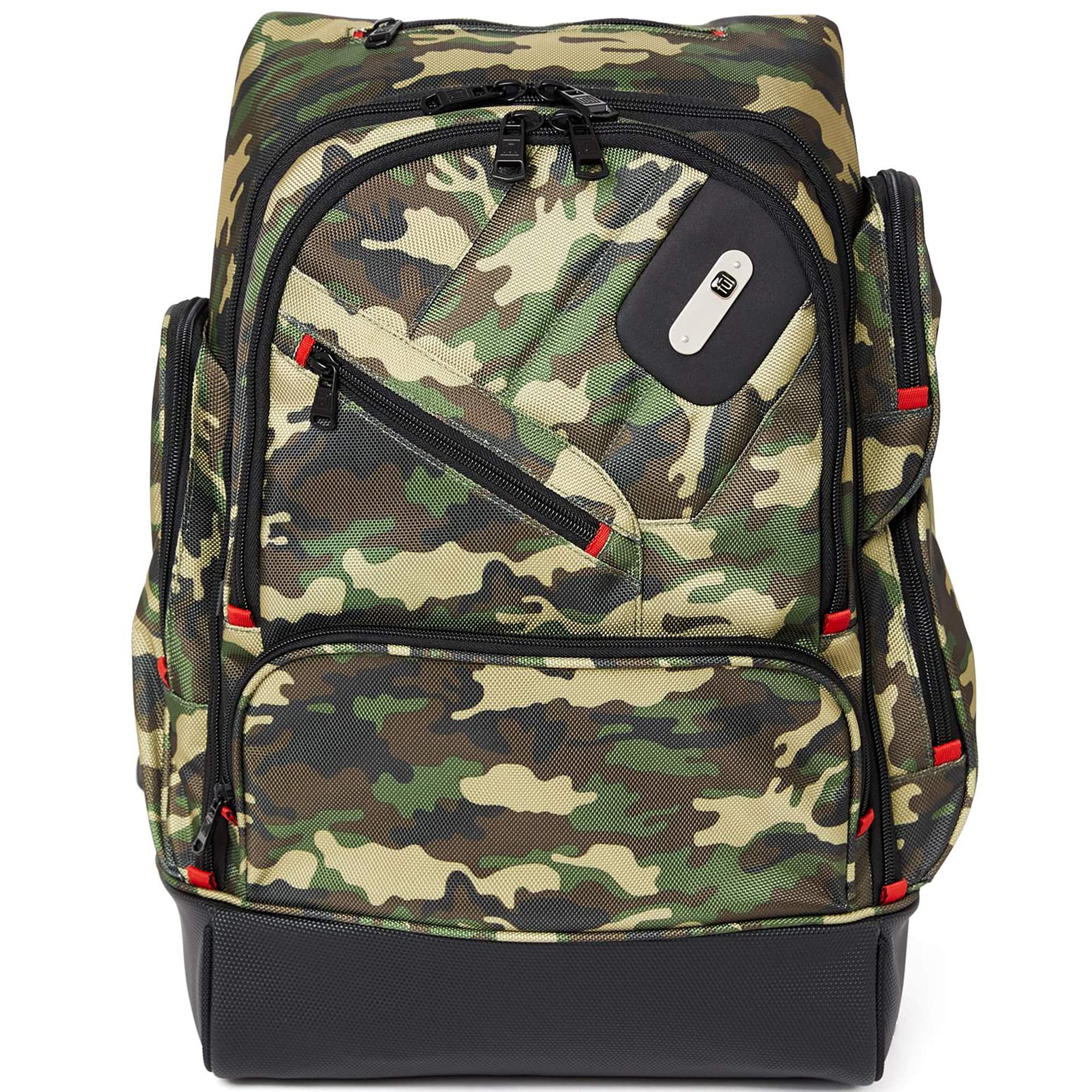 FUL Refugee Laptop Backpack, Padded Computer Bag For Commute or Travel, 1680 Denier, 15 Inch Laptop Sleeve, Black
