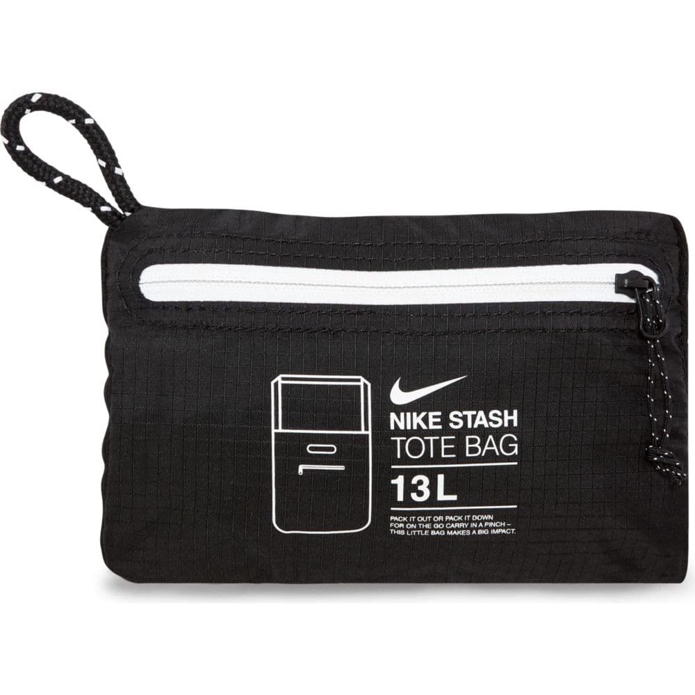 Nike DD1357 Gym Bag Unisex-Adult Black/Black/White 1SIZE