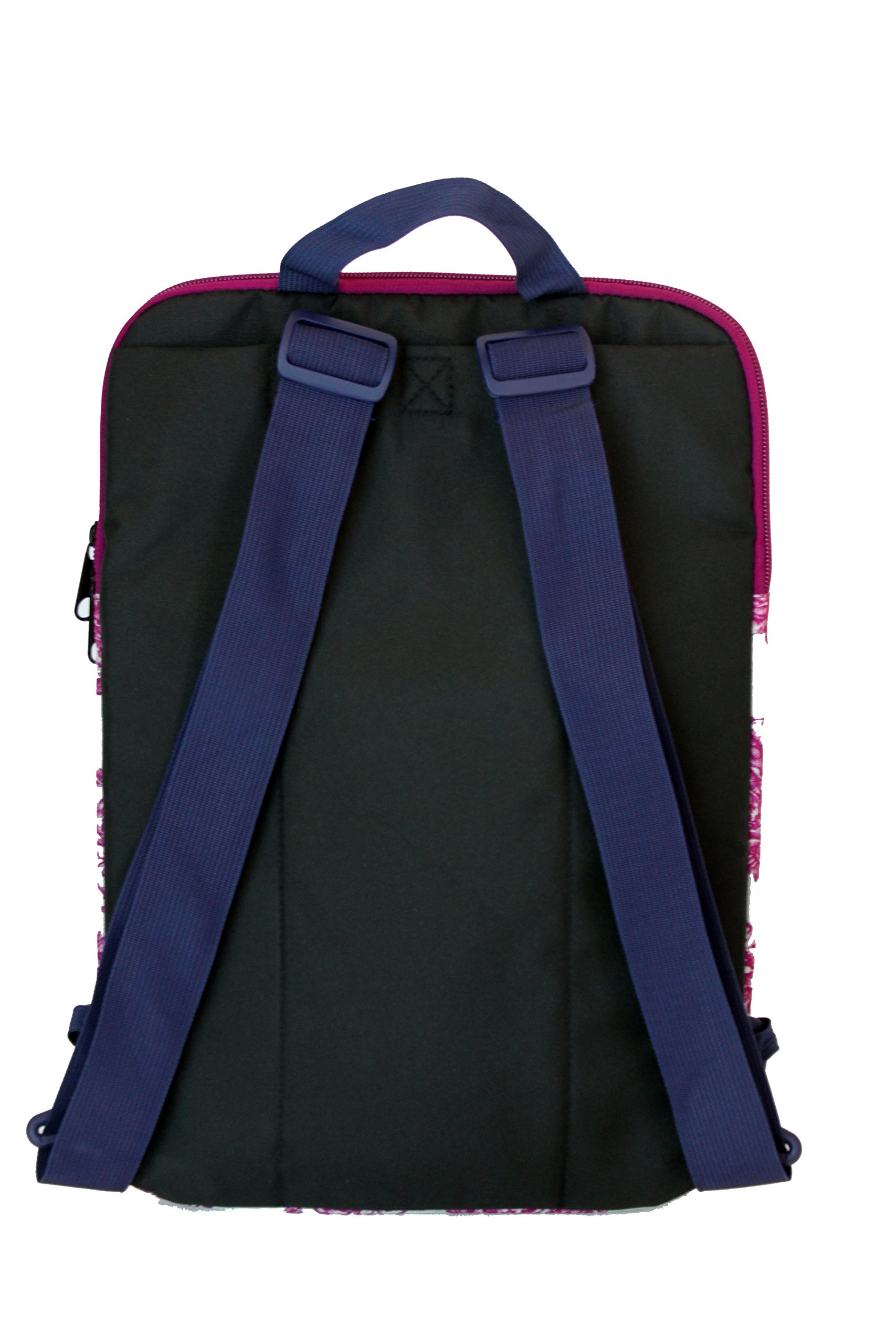 JanSport Digital SuperBreak Sleeve Backpack (Berrylicious Vintage Floral)