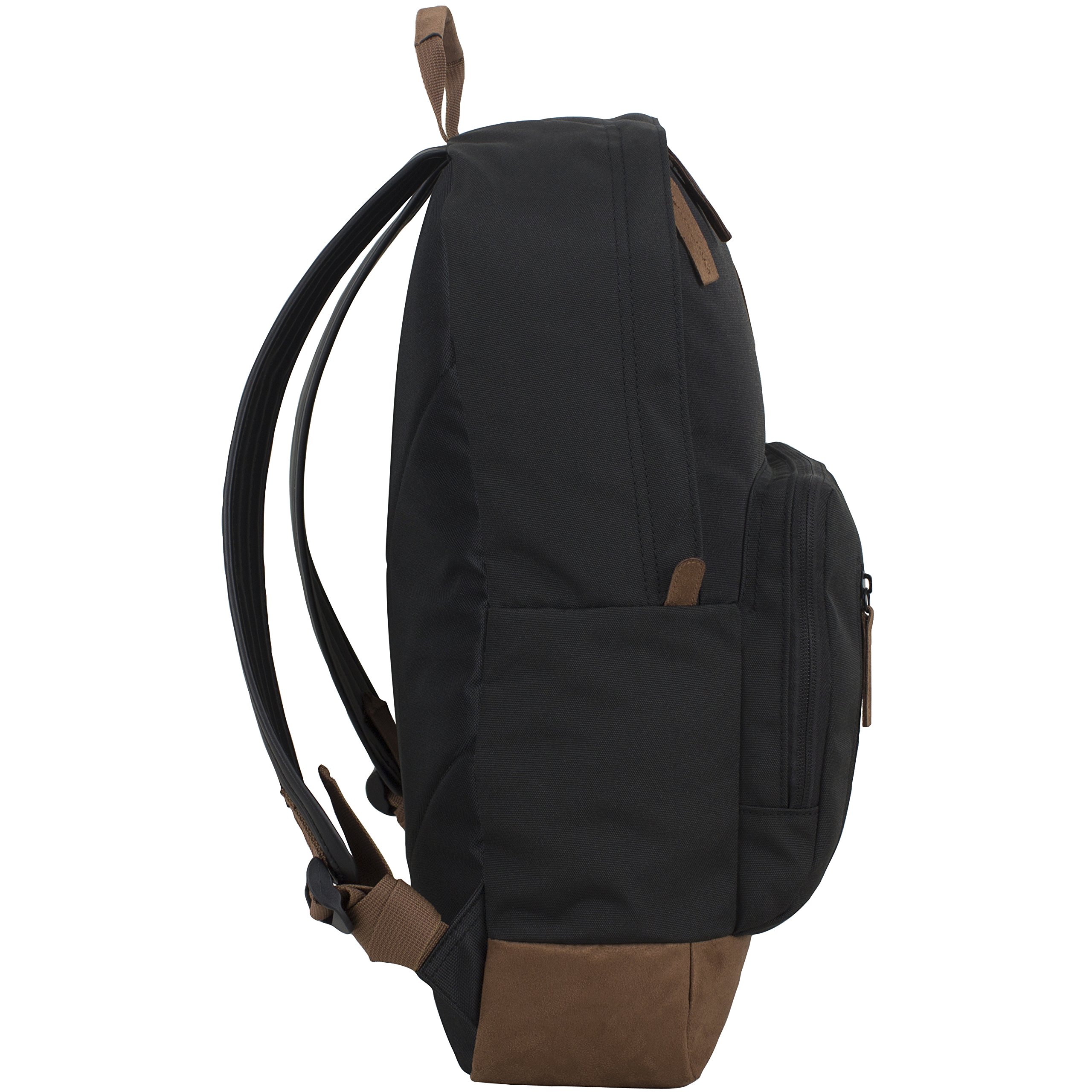 Fuel High Capacity Lifestyle Backpack with High Density Foam Straps, Black