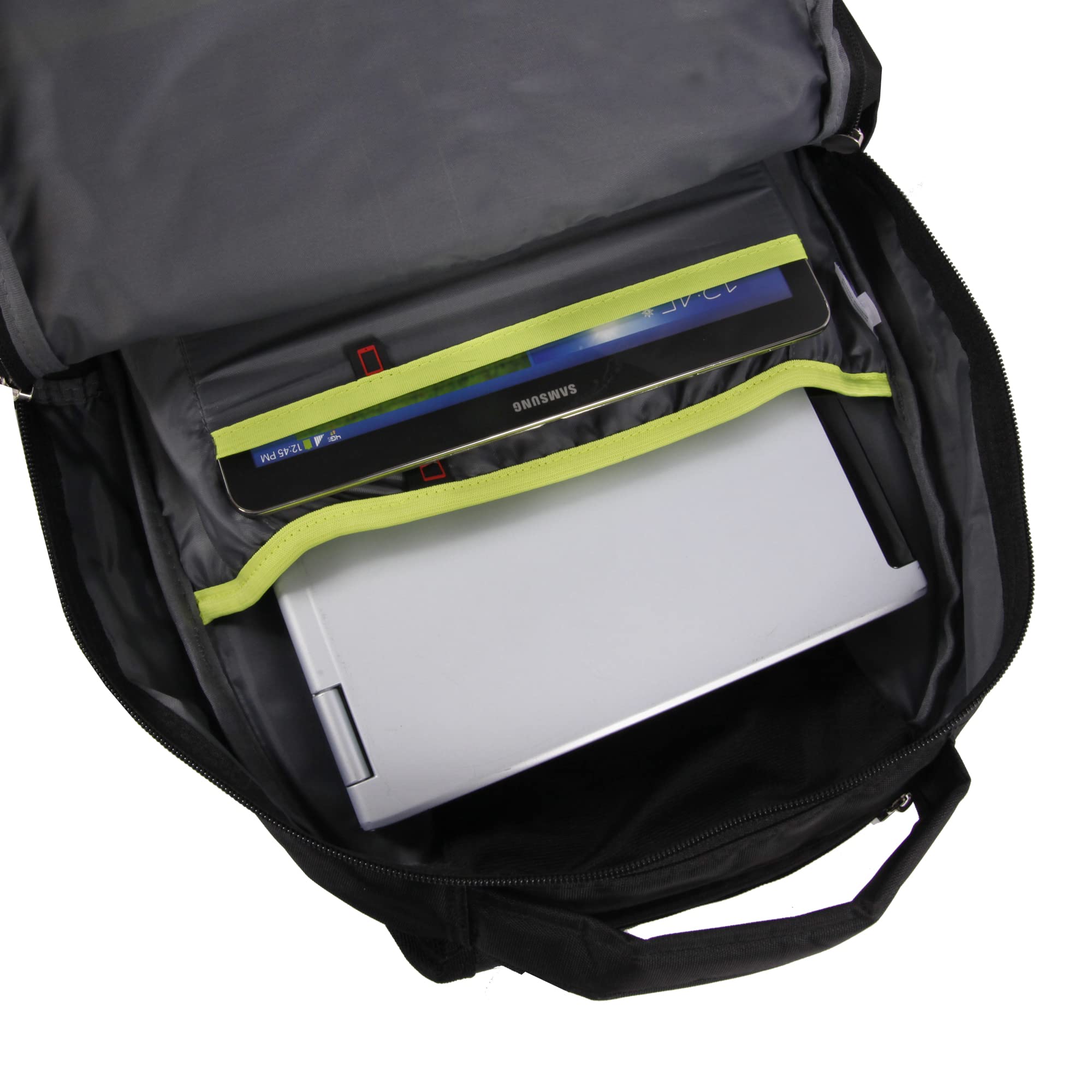 Fila Vertex Tablet and Laptop Backpack, Black, One Size