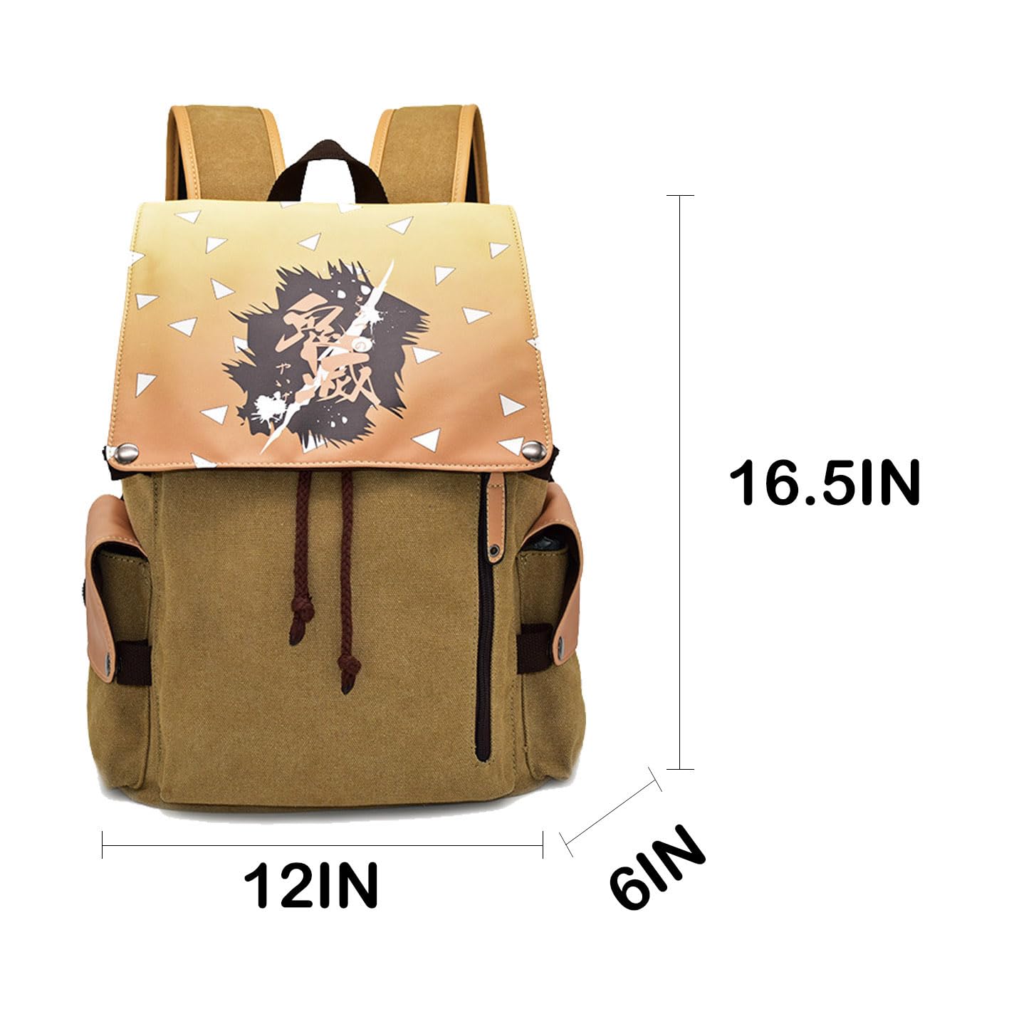 Backpack Bookbag Vintage Backpacks Casual Daypack Bookbag Drawstring Closure for College Travel Teens