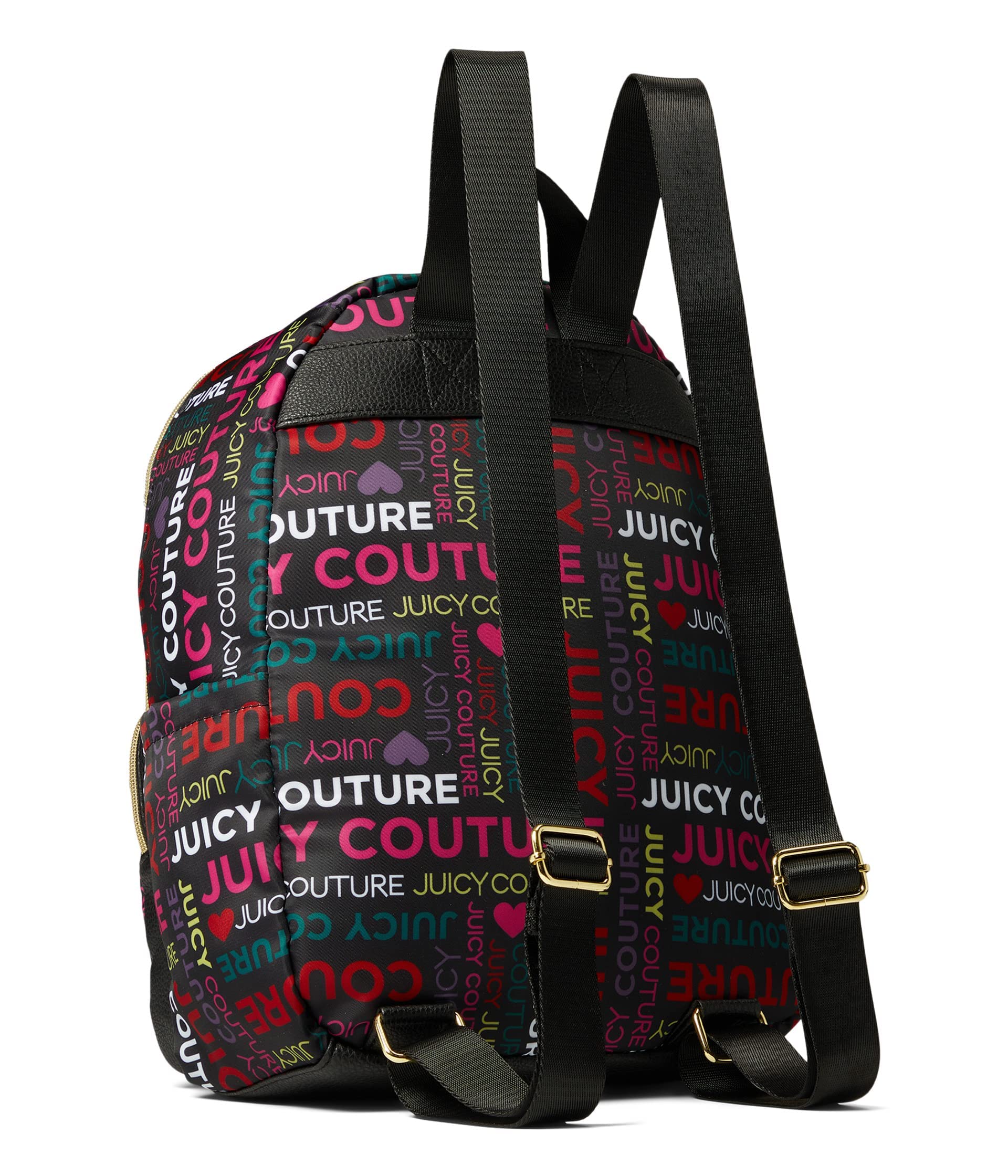 Juicy Couture Word Play Backpack Block Logo Multi One Size