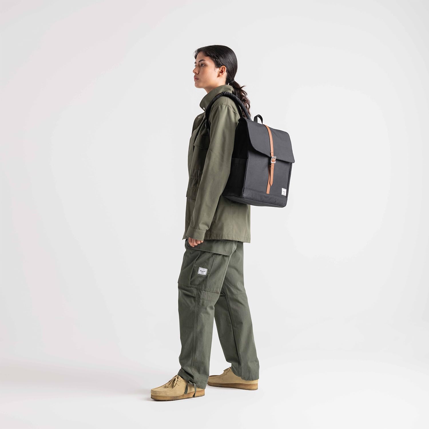 Herschel City Backpack, Ash Rose, Mid-Volume 14.0L