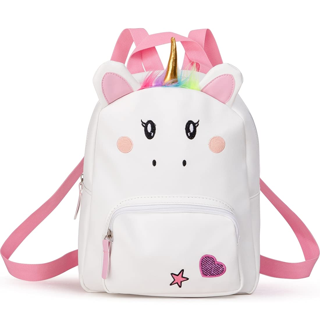 Unicorn Backpack for Girls, Kids Mini Backpacks, Toddler Bag for Kindergarten
