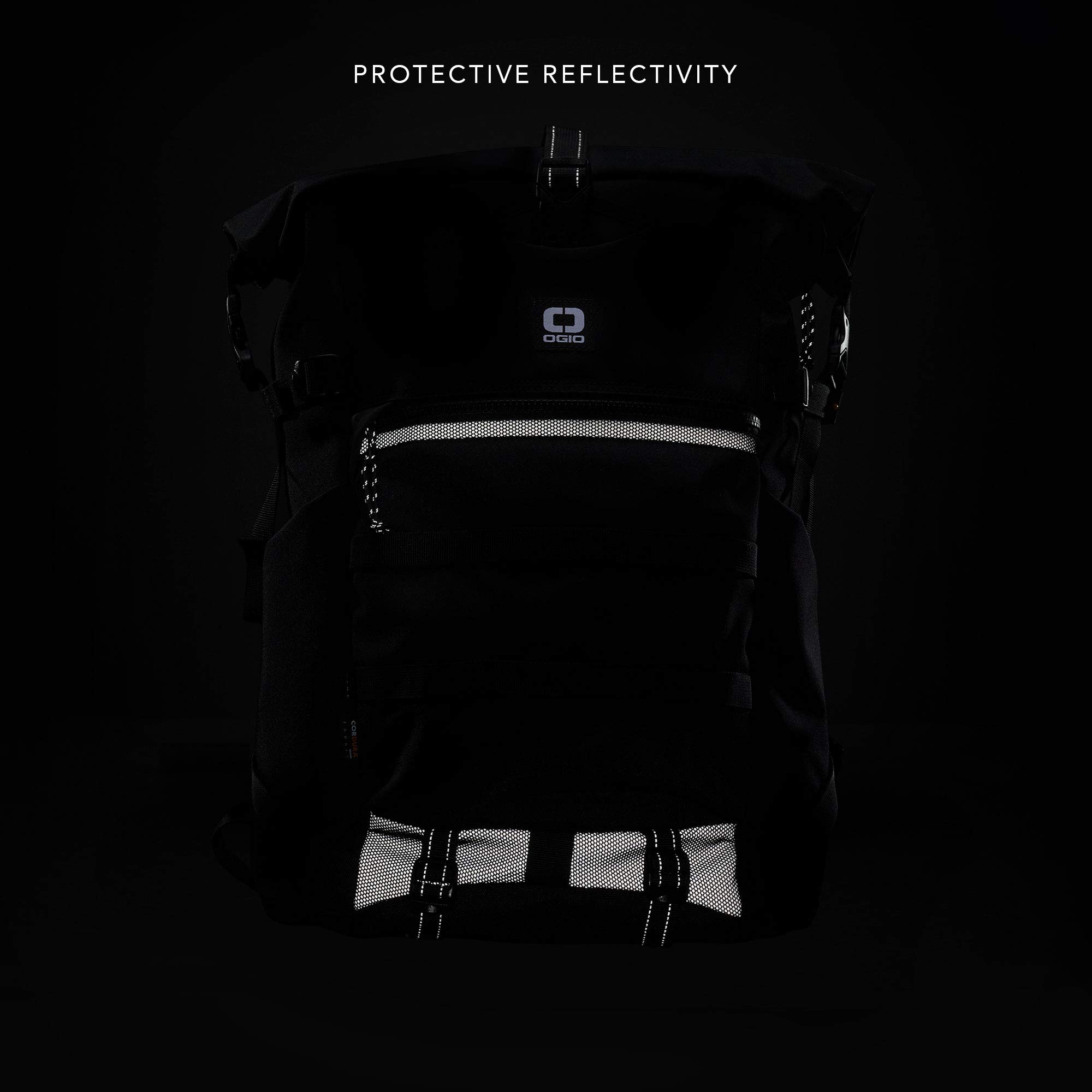 OGIO ALPHA Convoy 525r Rolltop Backpack, Black