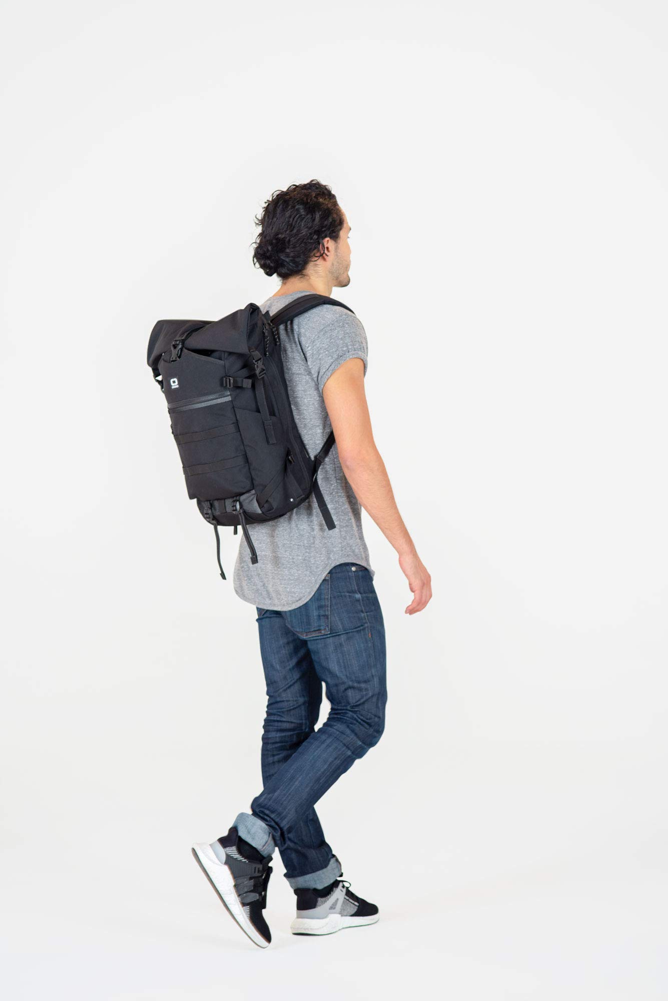 OGIO ALPHA Convoy 525r Rolltop Backpack, Black