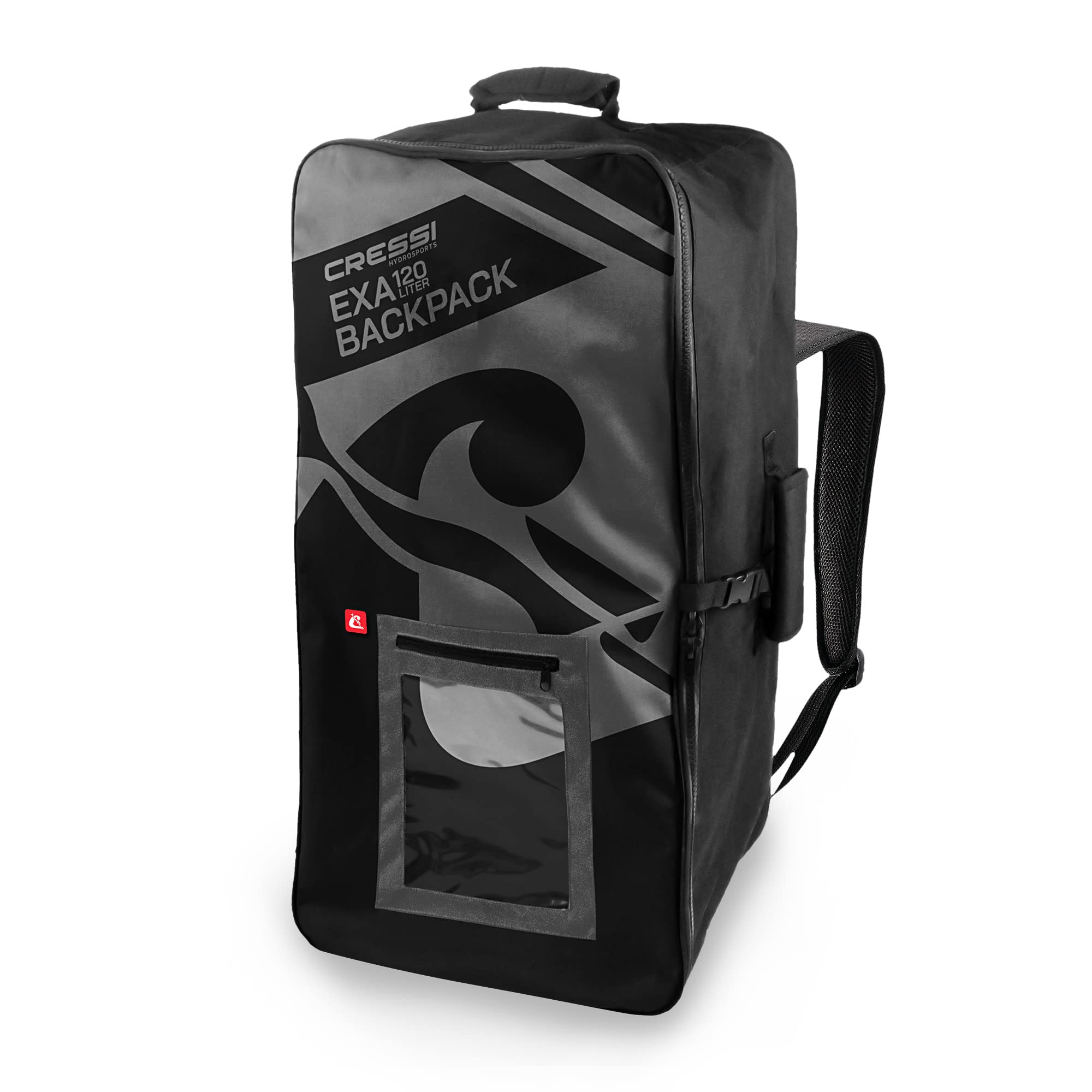 Cressi unisex adult Exa 120 L SUP Accessories, Black, L US