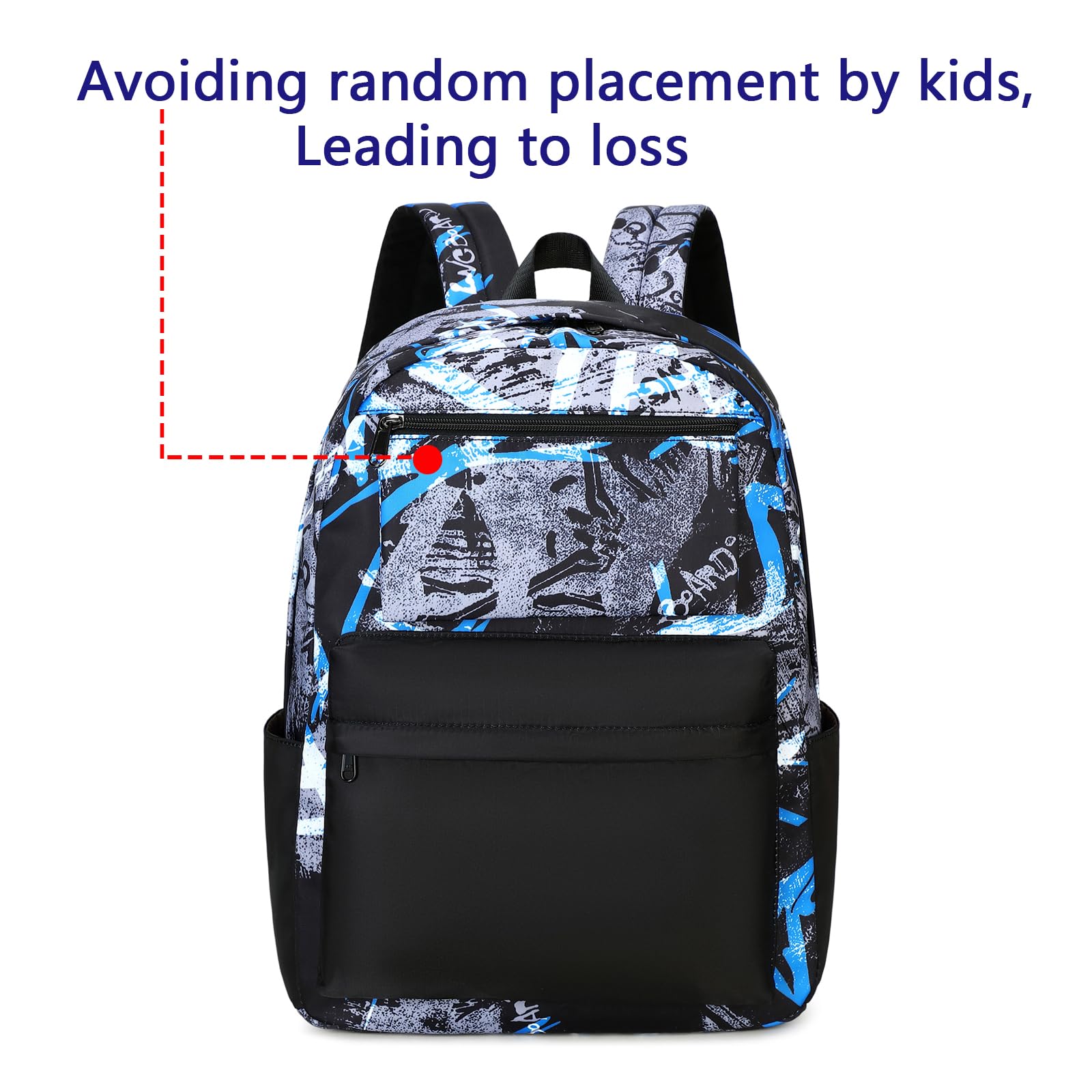 Sunborls Backpack for Teen Girls Lightweight High-capacity Middle Student Bookbag Women Backpack With Lunch bag Pencil Bags Student Bookbags 3Pcs(cow pattern)