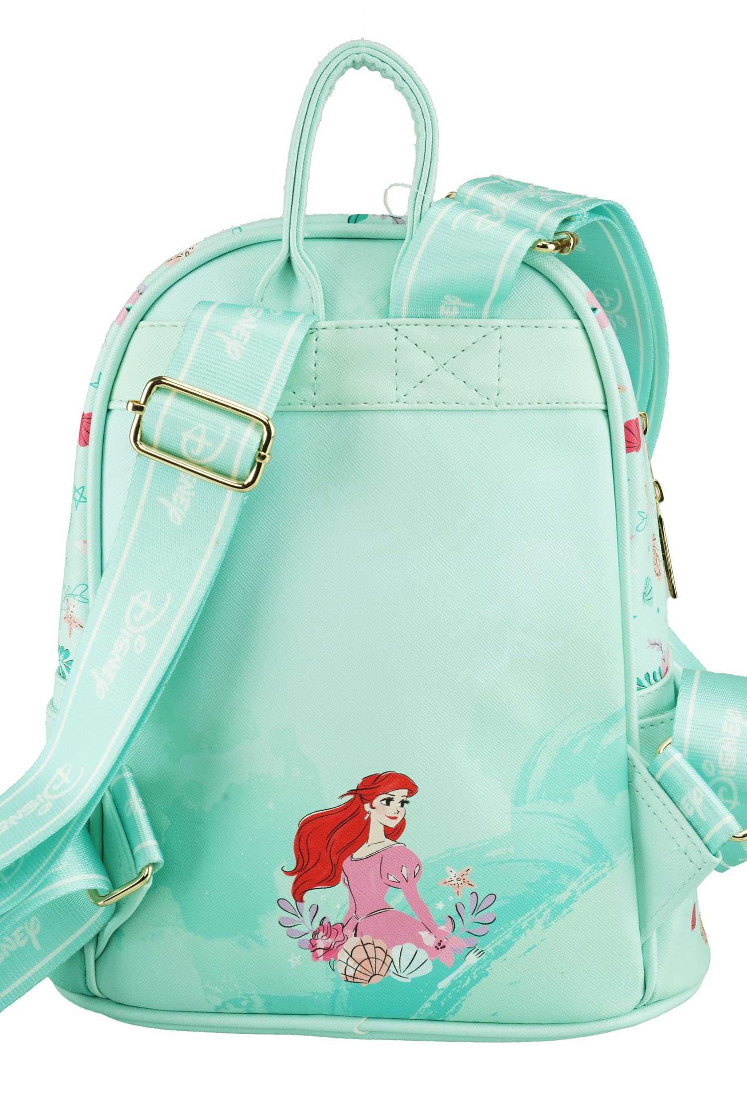 Disney The Little Mermaid Wondapop 11 Inch Vegan Leather Mini Backpack