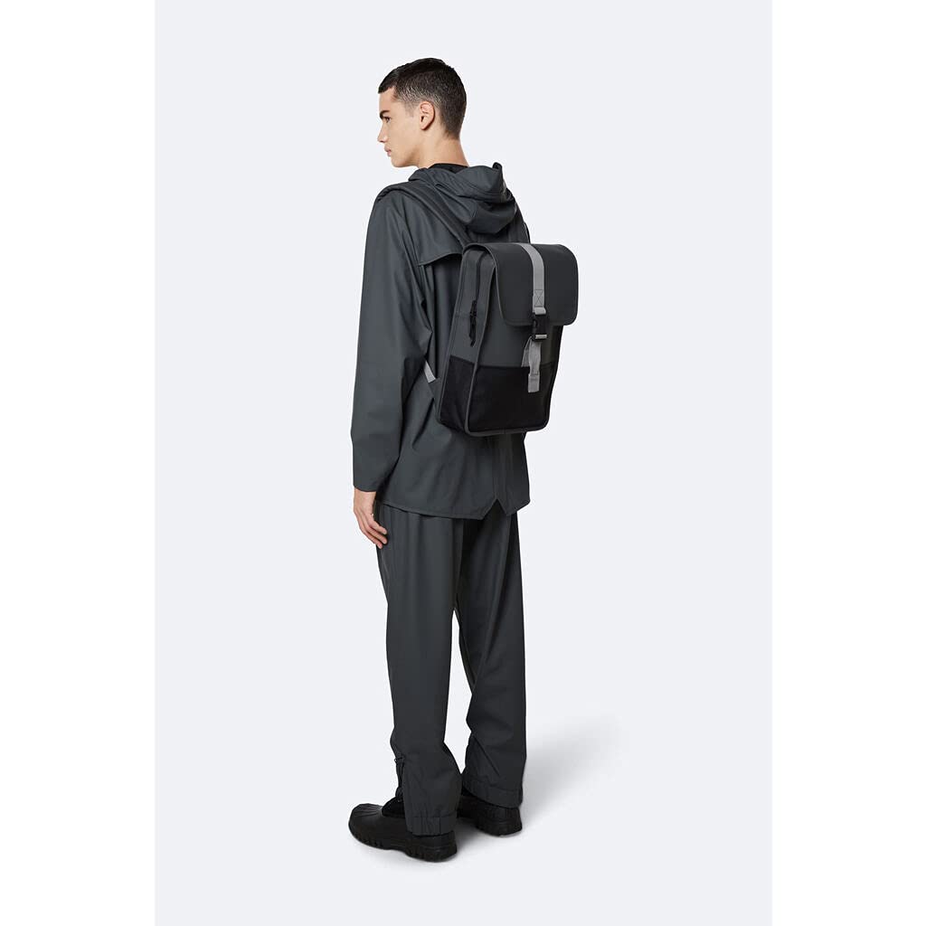 Rains Waterproof Buckle Backpack Mini | Slate