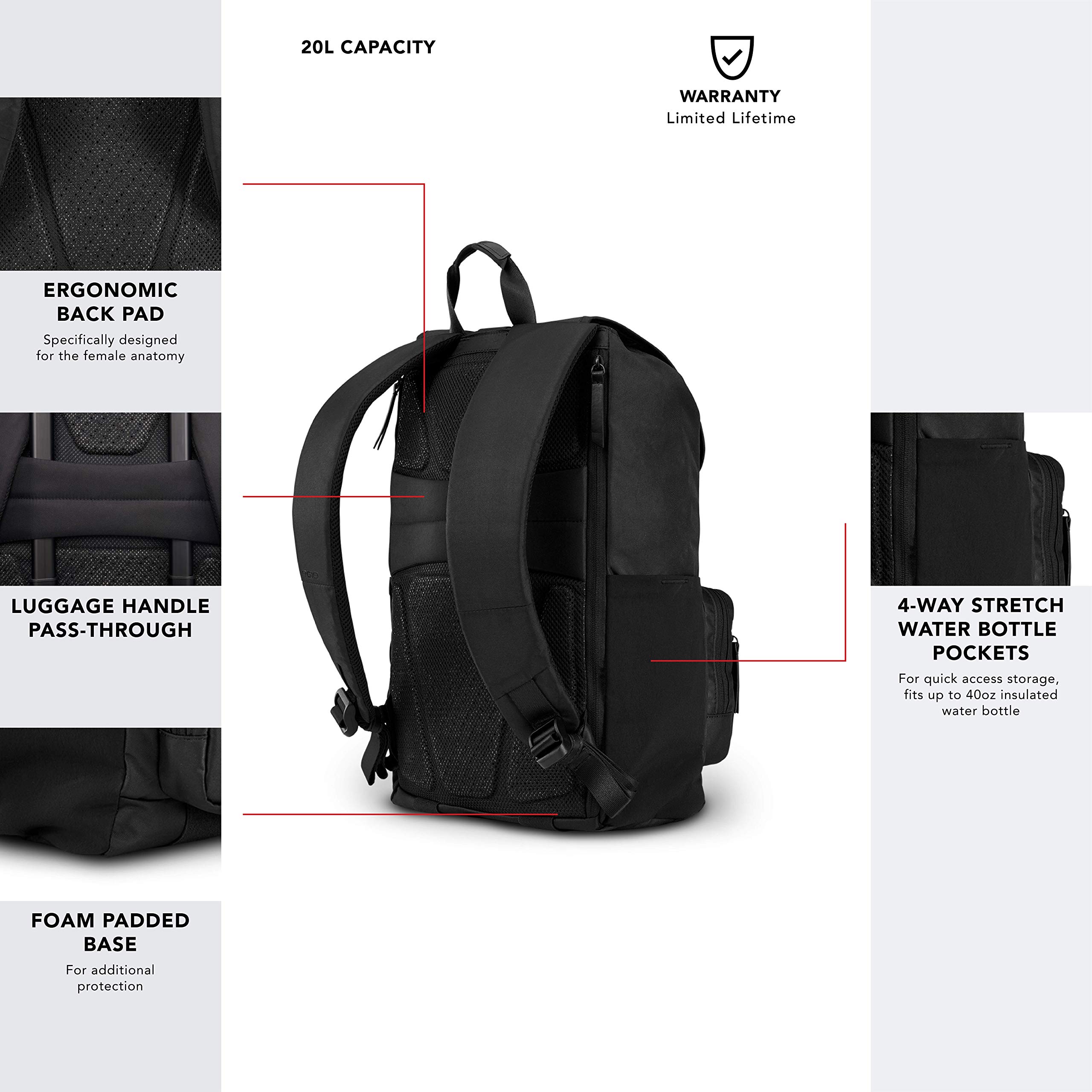 OGIO 2020 XIX Women's Backpack (Carbon)