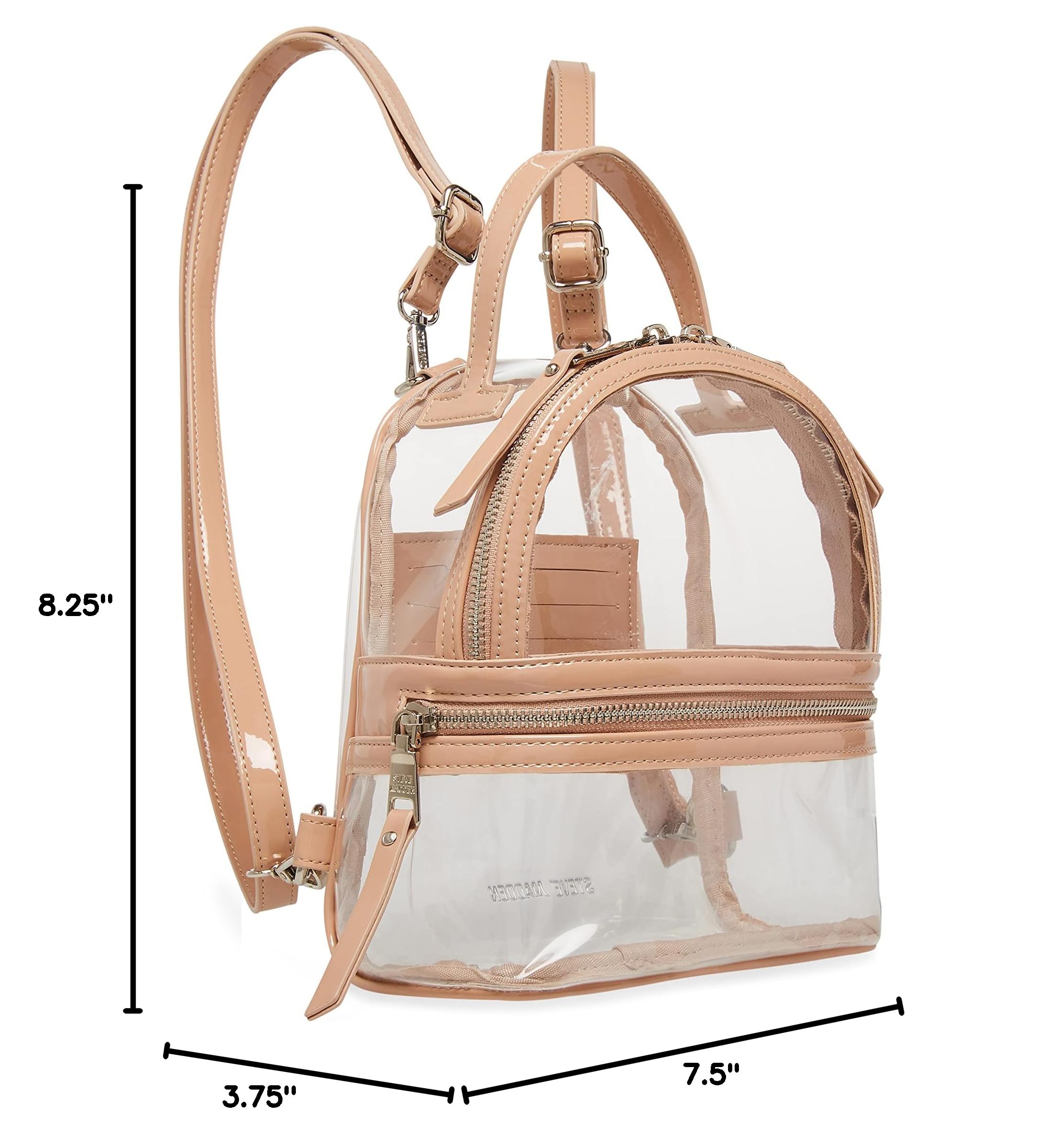 Steve Madden Janee Clear Mini Backpack