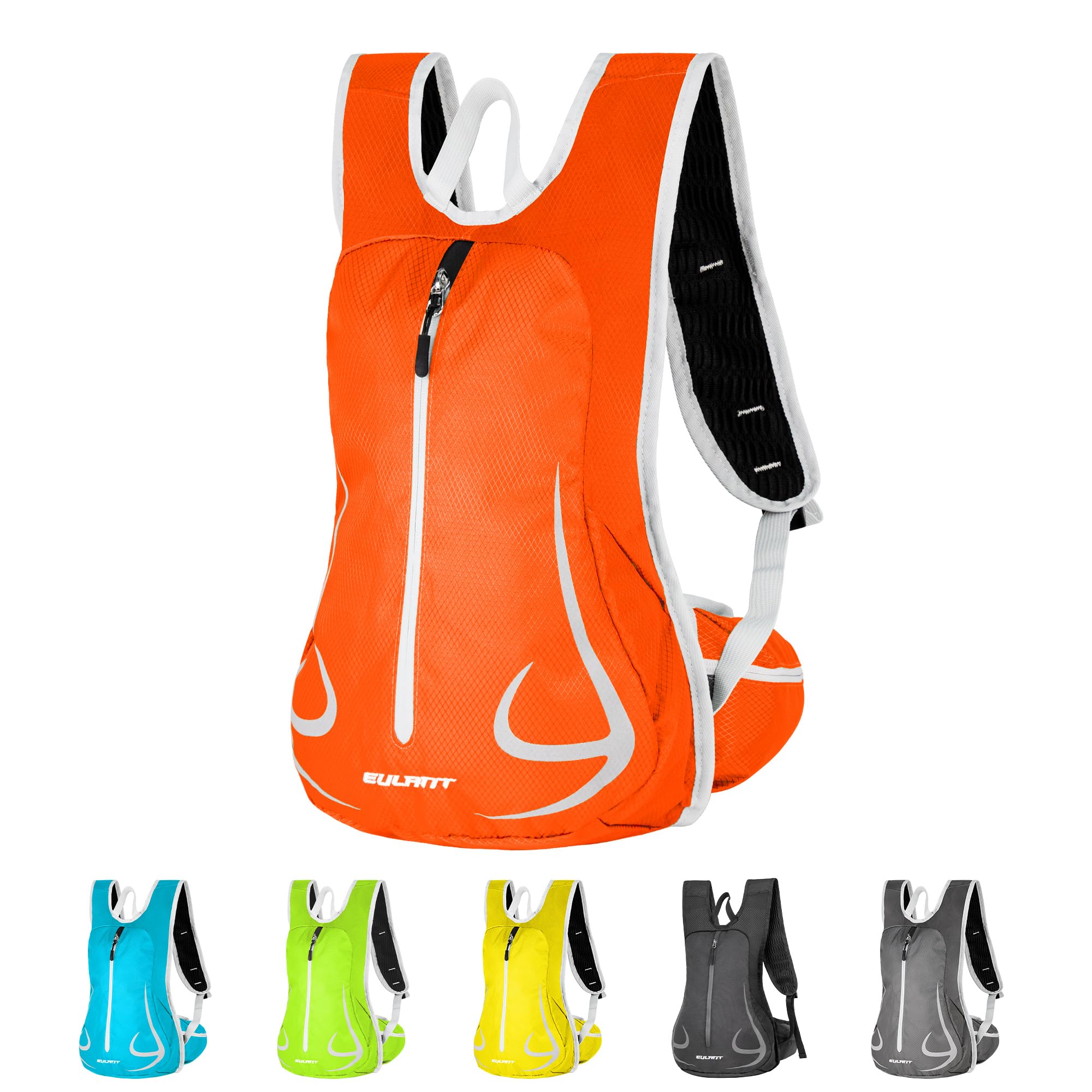 EULANT Ski Backpack, 14L Waterproof & Lightweght Running Backpack, Small Daypack for Cycling Bike Skiing Camping Walking