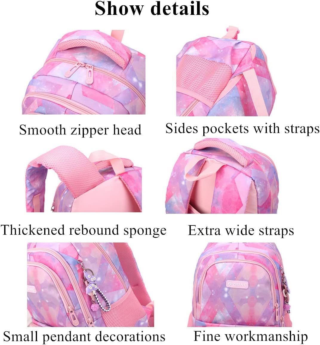 Diamond,Geometric Prints Kids Rolling Backpack Wheeled Elementary School Bag Primary Students Trolley Bookbag for Boys
