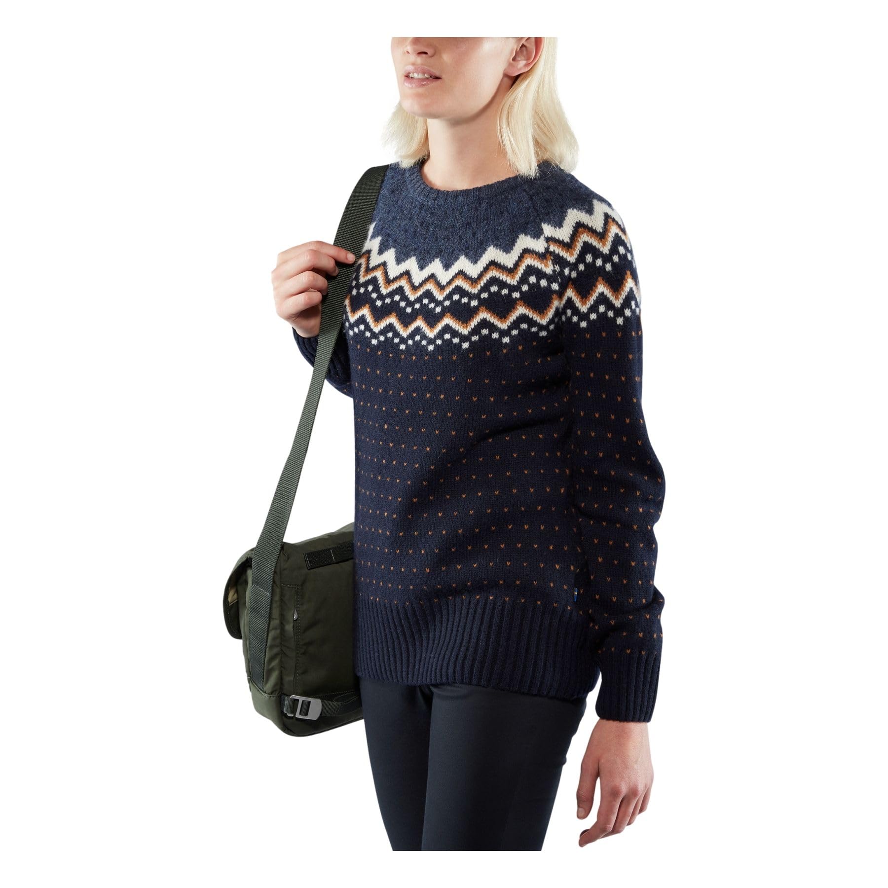 FJÄLLRÄVEN Greenland Shoulder Bag Small, Deep Forest, 34 Centimeters