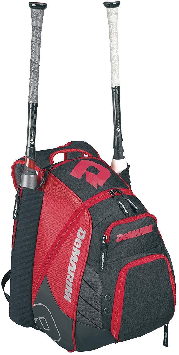 DeMarini Voodoo Rebirth Baseball Backpack - Scarlet