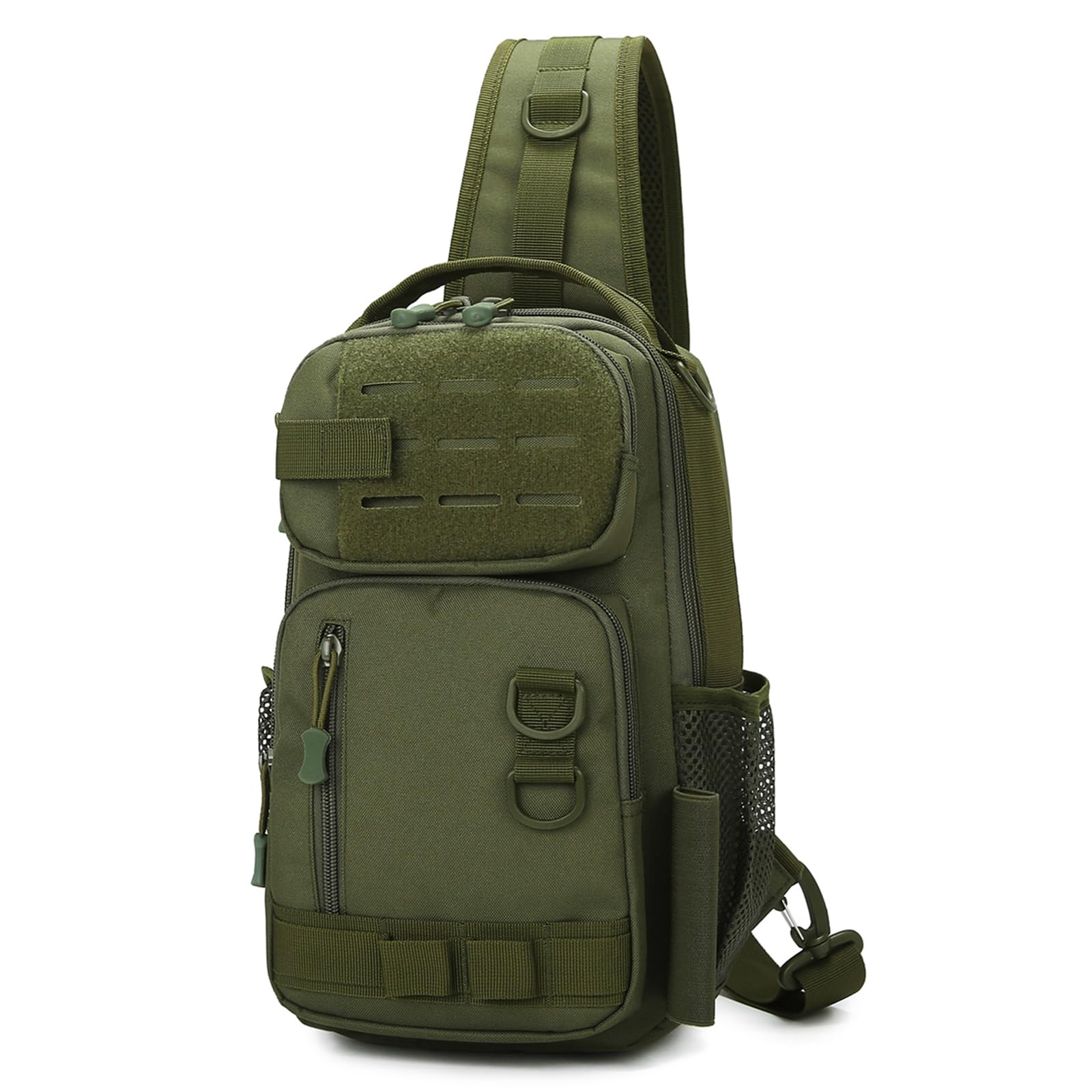 CamGo Small Tactical Chest Sling Bag One Strap Crossbody Daypack Shoulder Backpack for Sport Daily