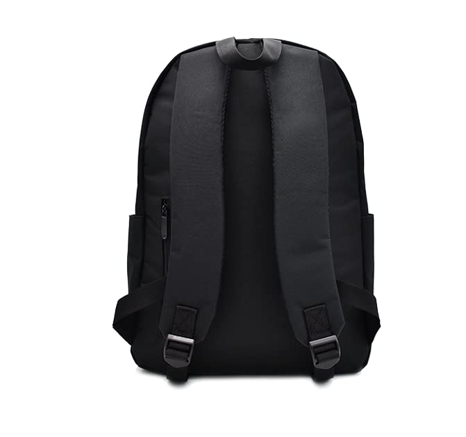 Backpack Laptop Bag Casual Daypack Bookbag with Water Bottle Holders for Work Travel College One Size