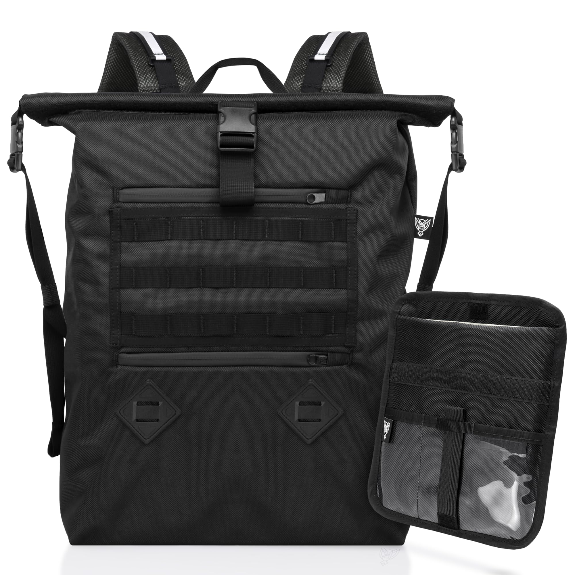 Xtreme Sight Line ~ AQUA RT Large Water-Proof Faraday Backpack / Small LITE Faraday Bag Combo ~ Tracking/Hacking Defense ~ STONE