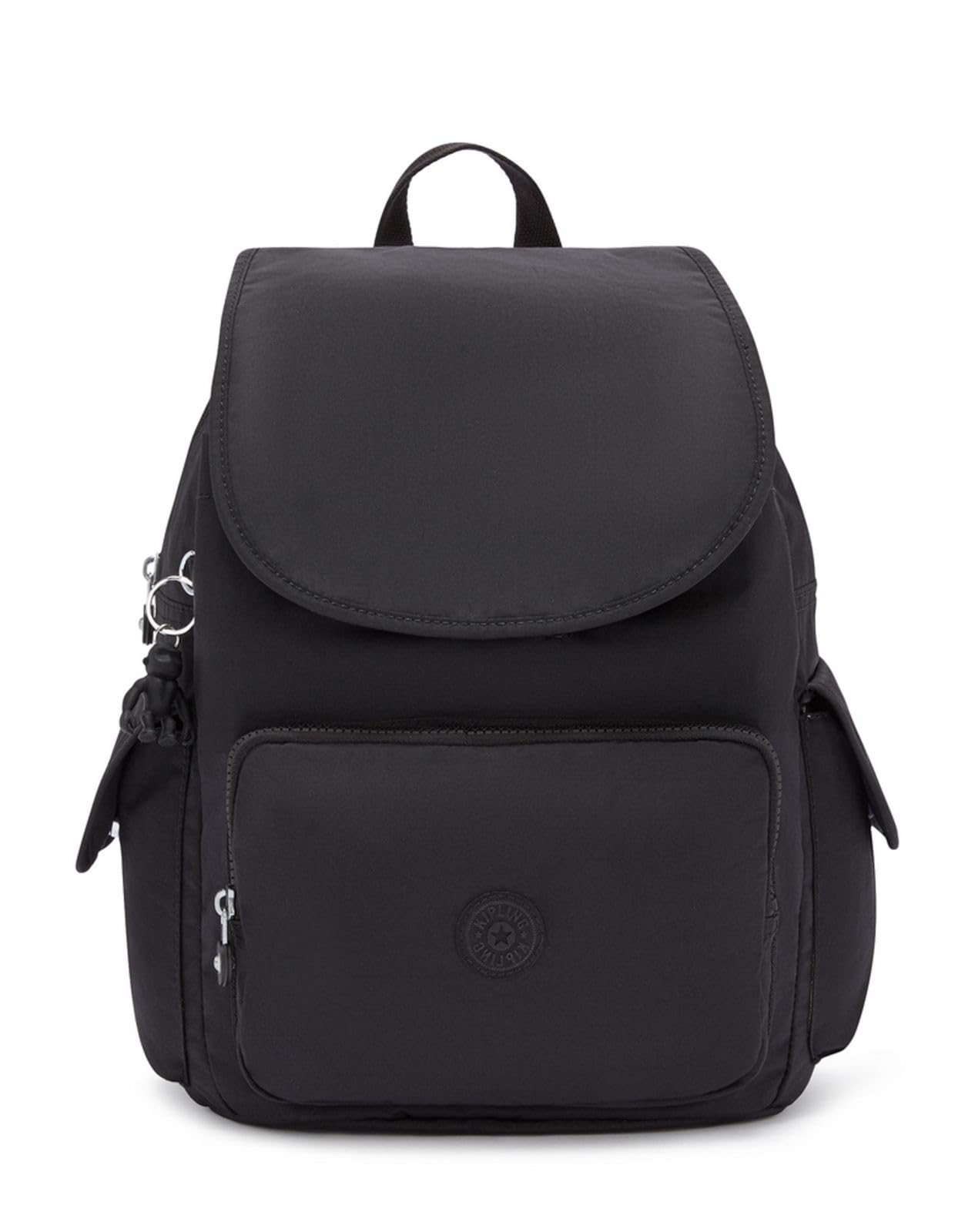 Kipling Women's City Pack Backpack Handbag, Black Noir, 18.5x32x37 cm (LxWxH)
