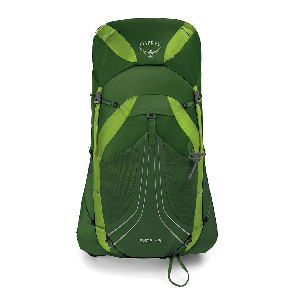 Osprey Exos 48 Men's Backpacking Backpack Tunnel Green, Small