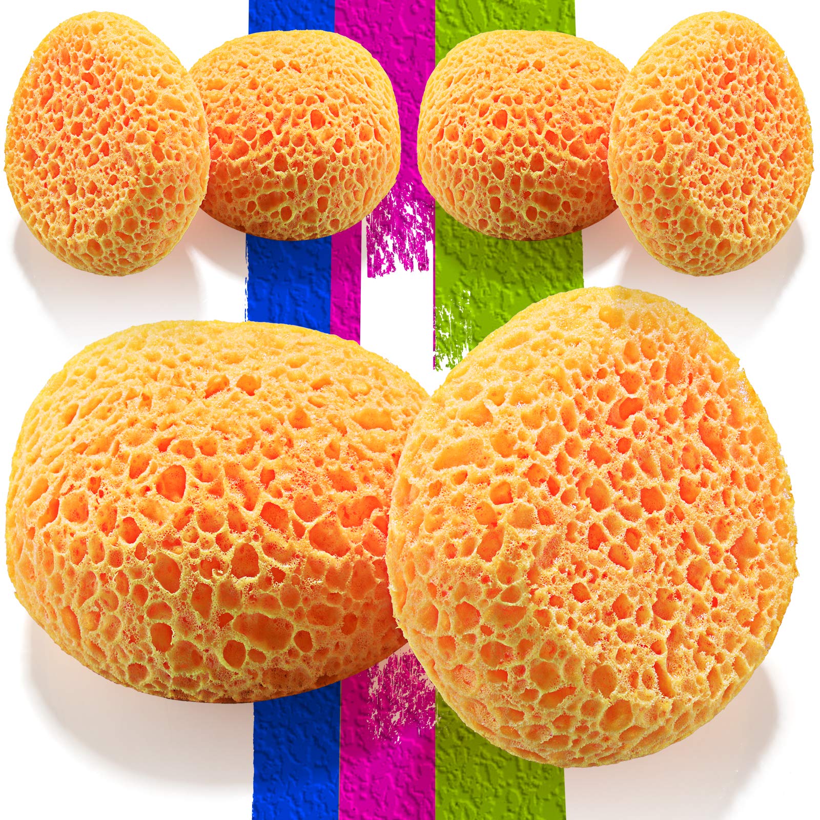 Knockdown Texture Sponge, Wall Patch, Drywall Patch/ Repair, Texture Patch Sponge, Home Decor Sponge for DIY Painting Ceiling Wall Texture - 2 Pcs