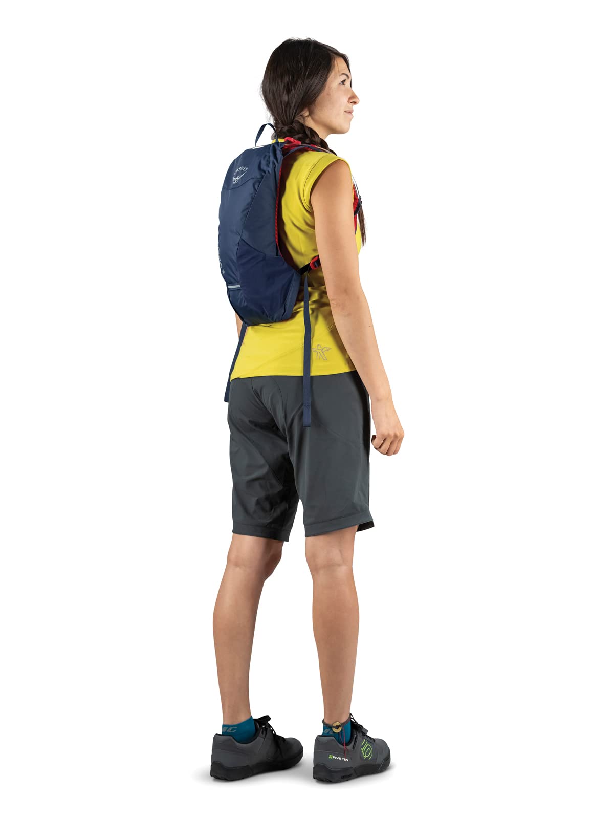 Osprey Kitsuma 3 Women's Bike Hydration Backpack with Hydraulics Reservoir, Claret Red