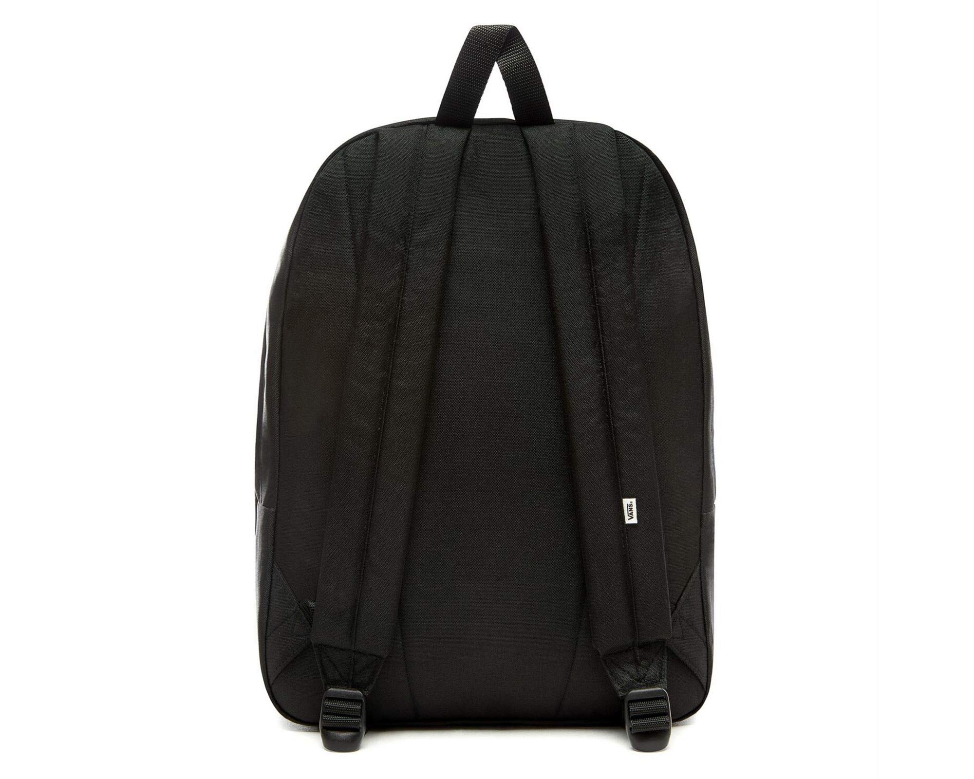 Vans Off the Wall Classic Black Realm Backpack, Large