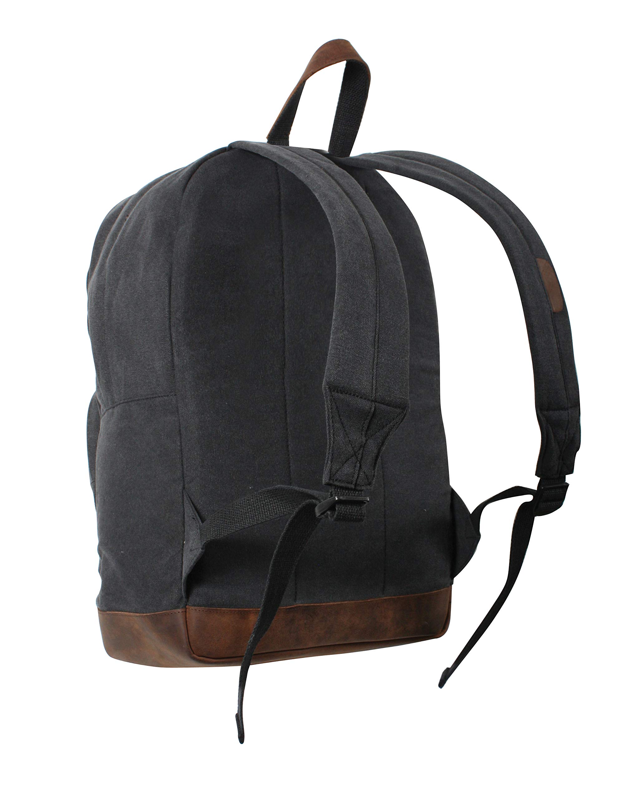 Rothco Canvas Teardrop Pack-Black W/Leather Accent