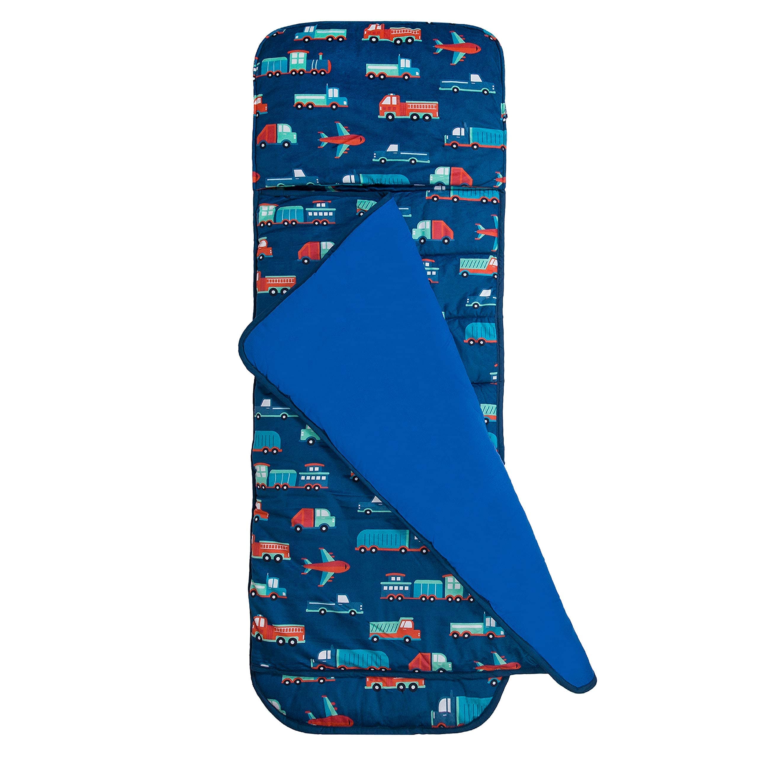 Wildkin 12 Inch Kids Backpack Bundle with Plush Nap Mat (Under Construction)