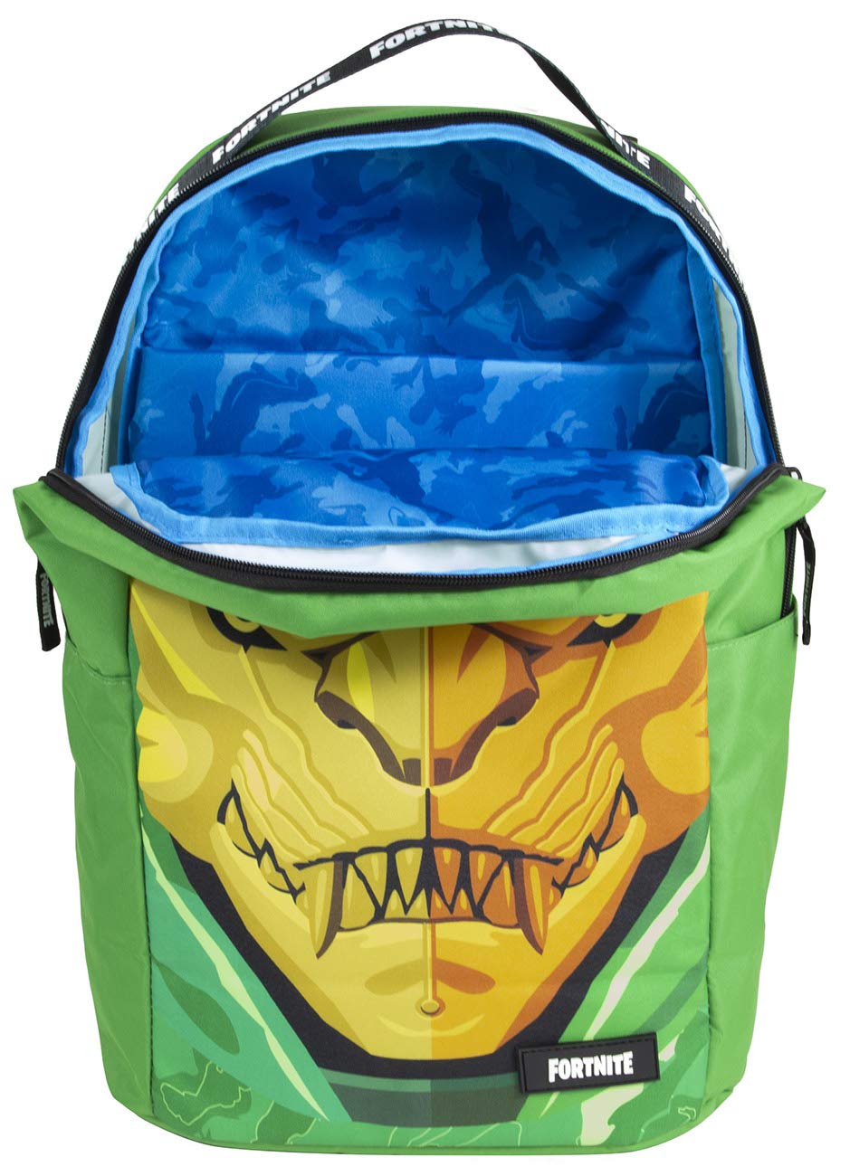 FORTNITE unisex adult Profile Backpack, Teal, Youth OS US
